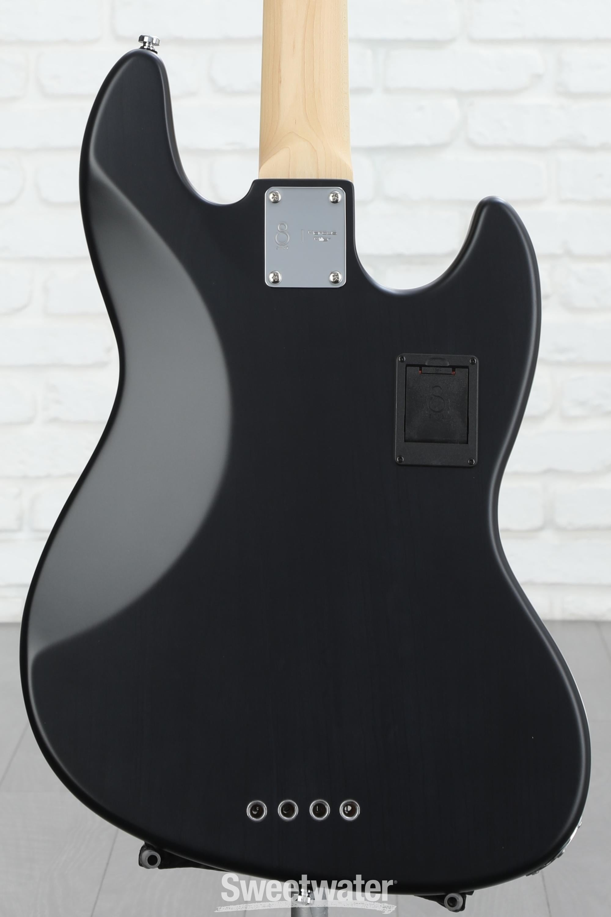 Sire Marcus Miller V7 Swamp Ash Reissue Left-handed 4-string Bass Guitar - Transparent Black ...