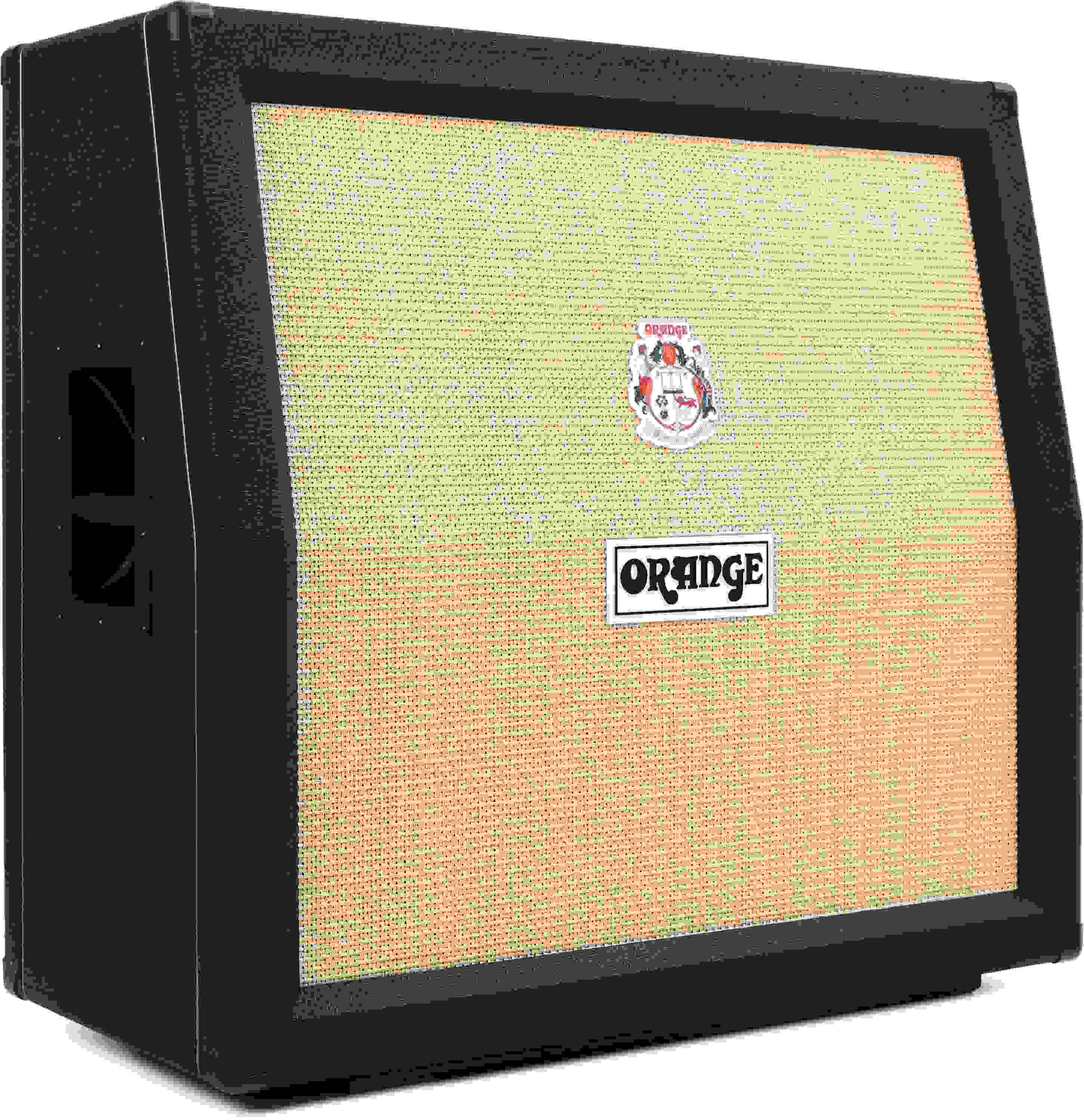 Orange PPC412-ABK - 240-watt 4x12-inch Angled Cabinet - Black | Sweetwater