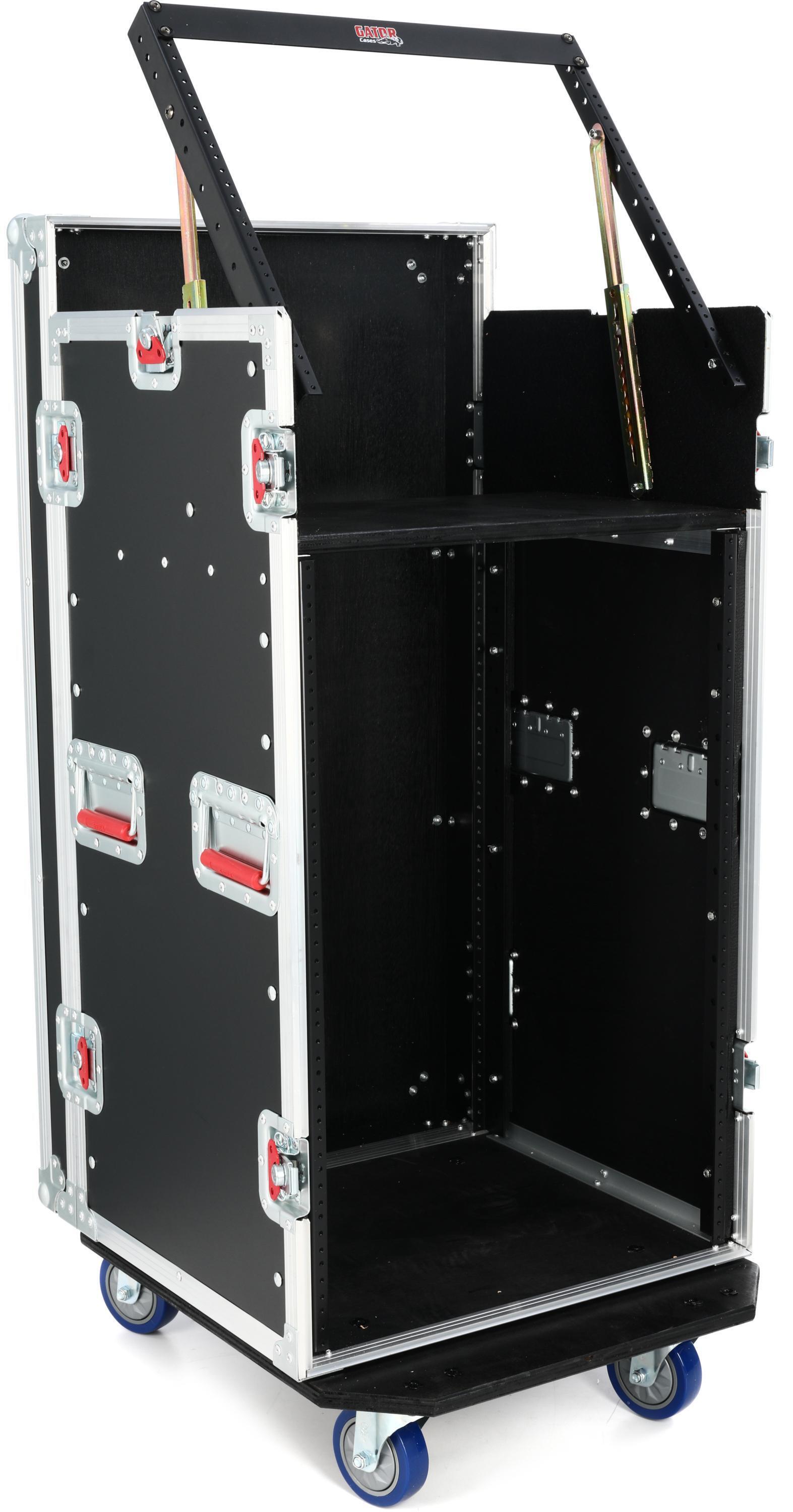 Gator G-TOUR 10X16 PU ATA Wood Pop-up Console Rack Case | Sweetwater