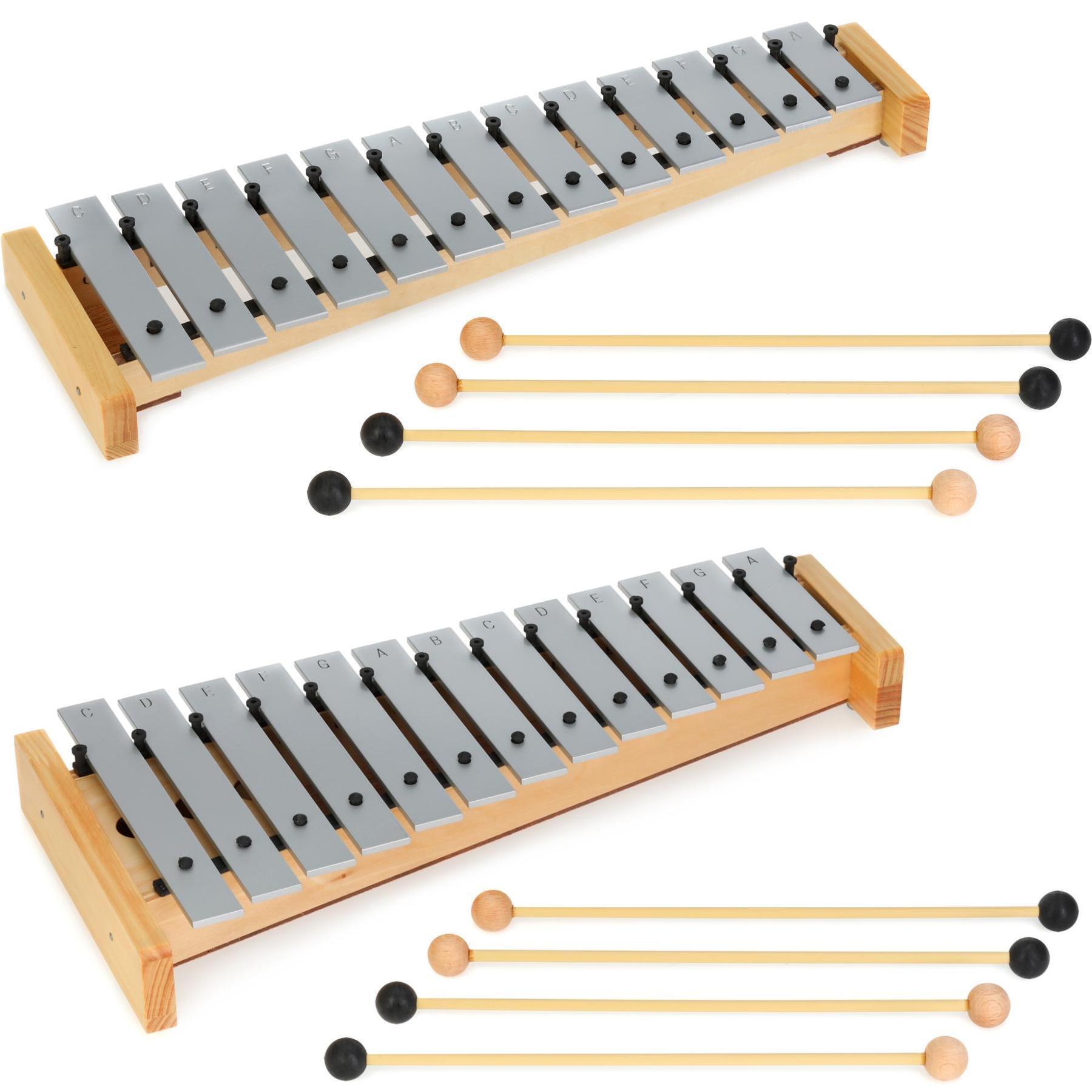 Suzuki 250-U Soprano and Alto Diatonic Glockenspiels | Sweetwater