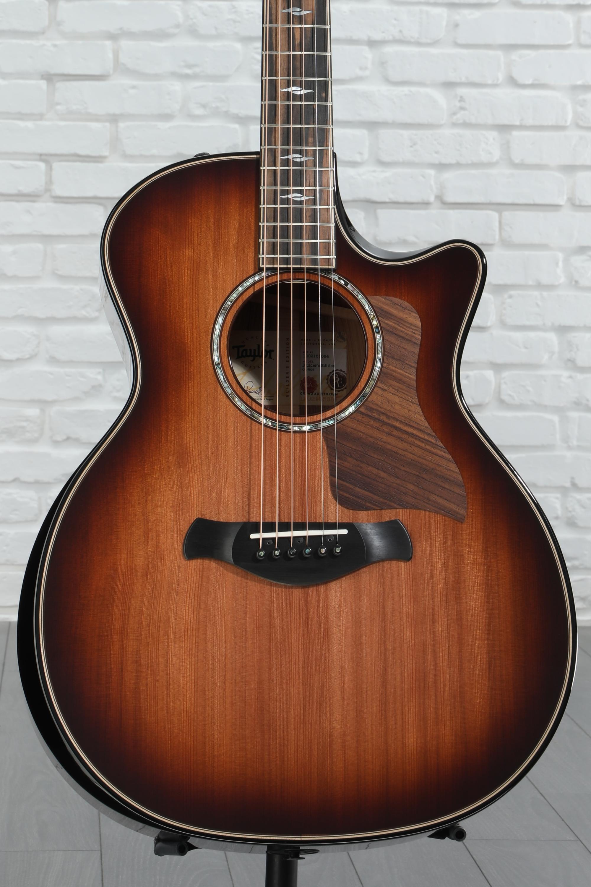 Taylor Builder's Edition 814ce Sinker Redwood Acoustic-electric Guitar ...