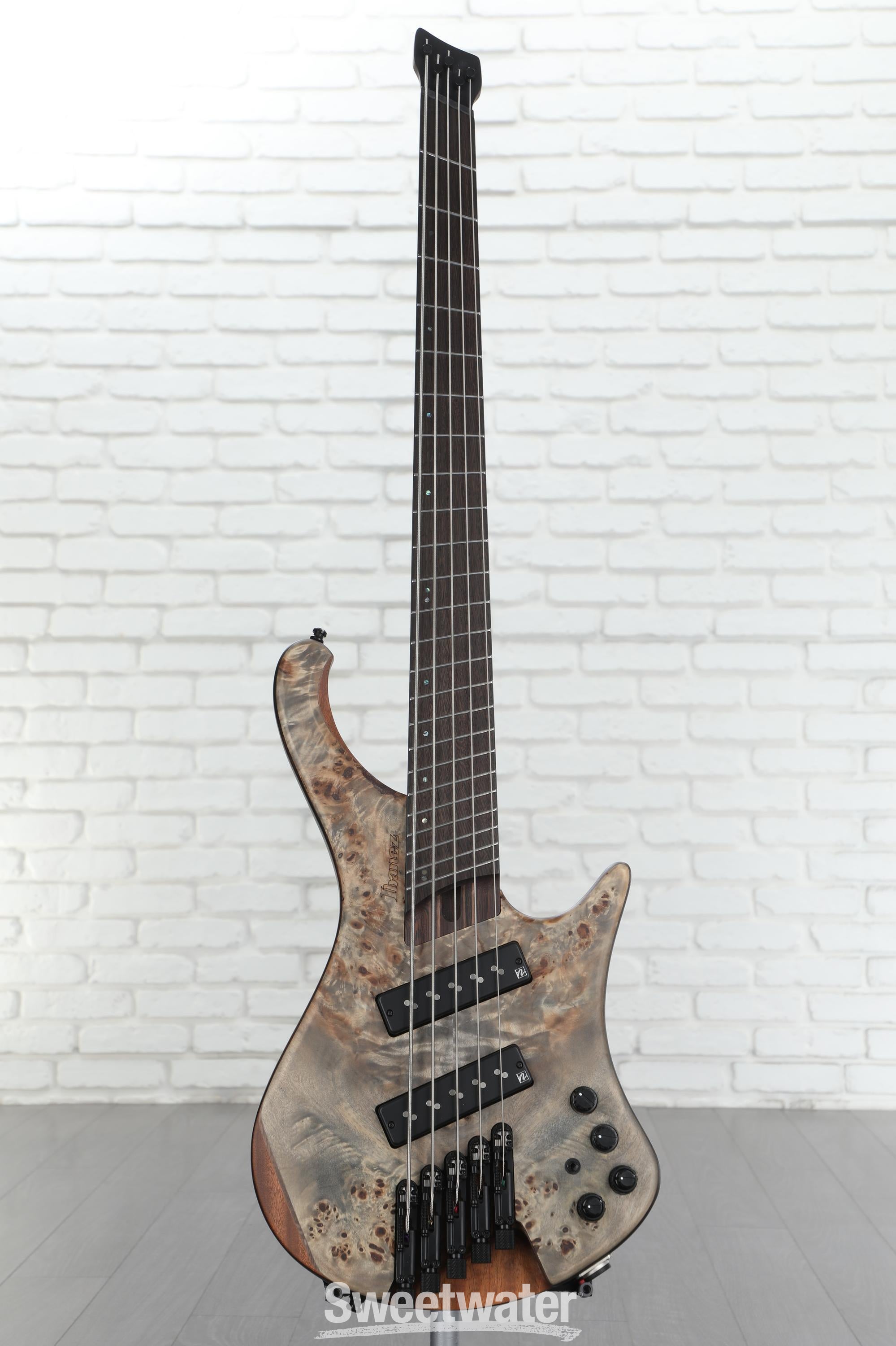 Ibanez Bass Workshop EHB1505MS 5-string Multi-scale Bass Guitar - Black ...