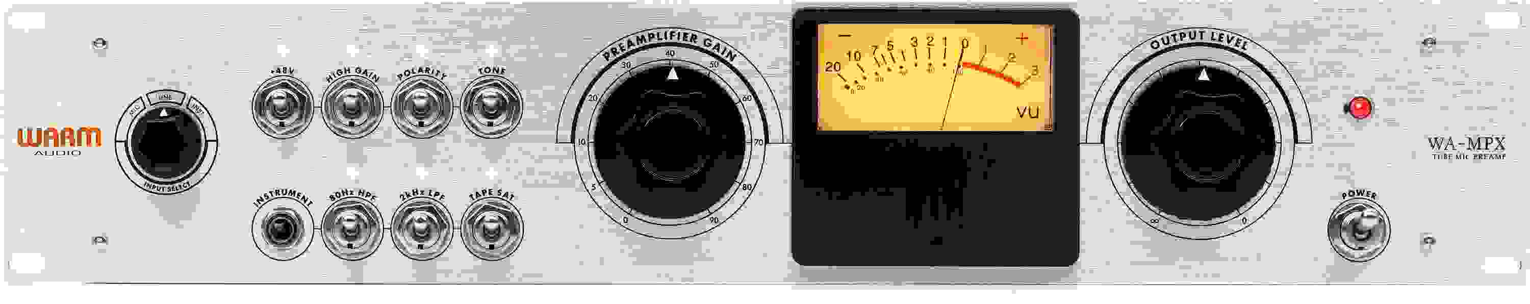 Warm Audio WA-MPX 1-channel Tube Mic/Line/Instrument Preamp Reviews ...