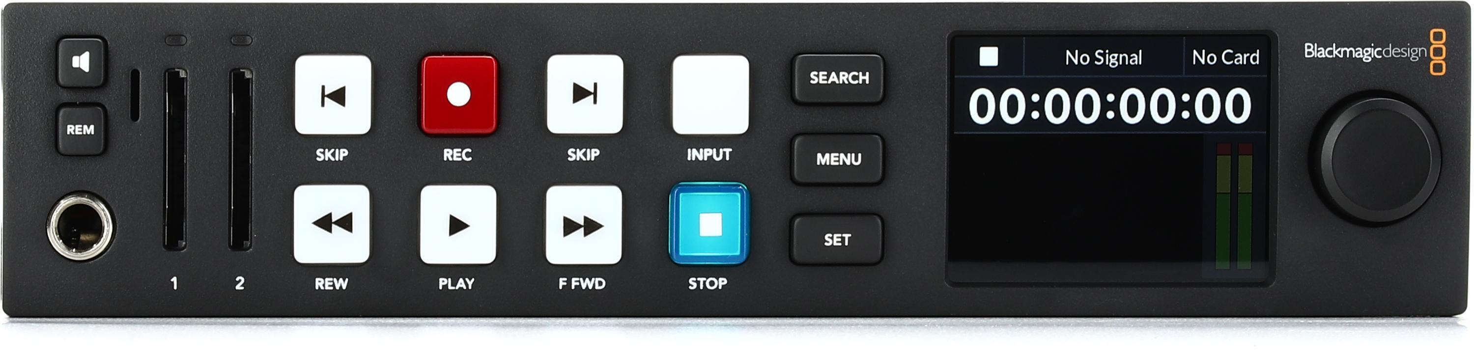 Blackmagic Design HyperDeck Studio HD Plus Professional Broadcast Deck ...