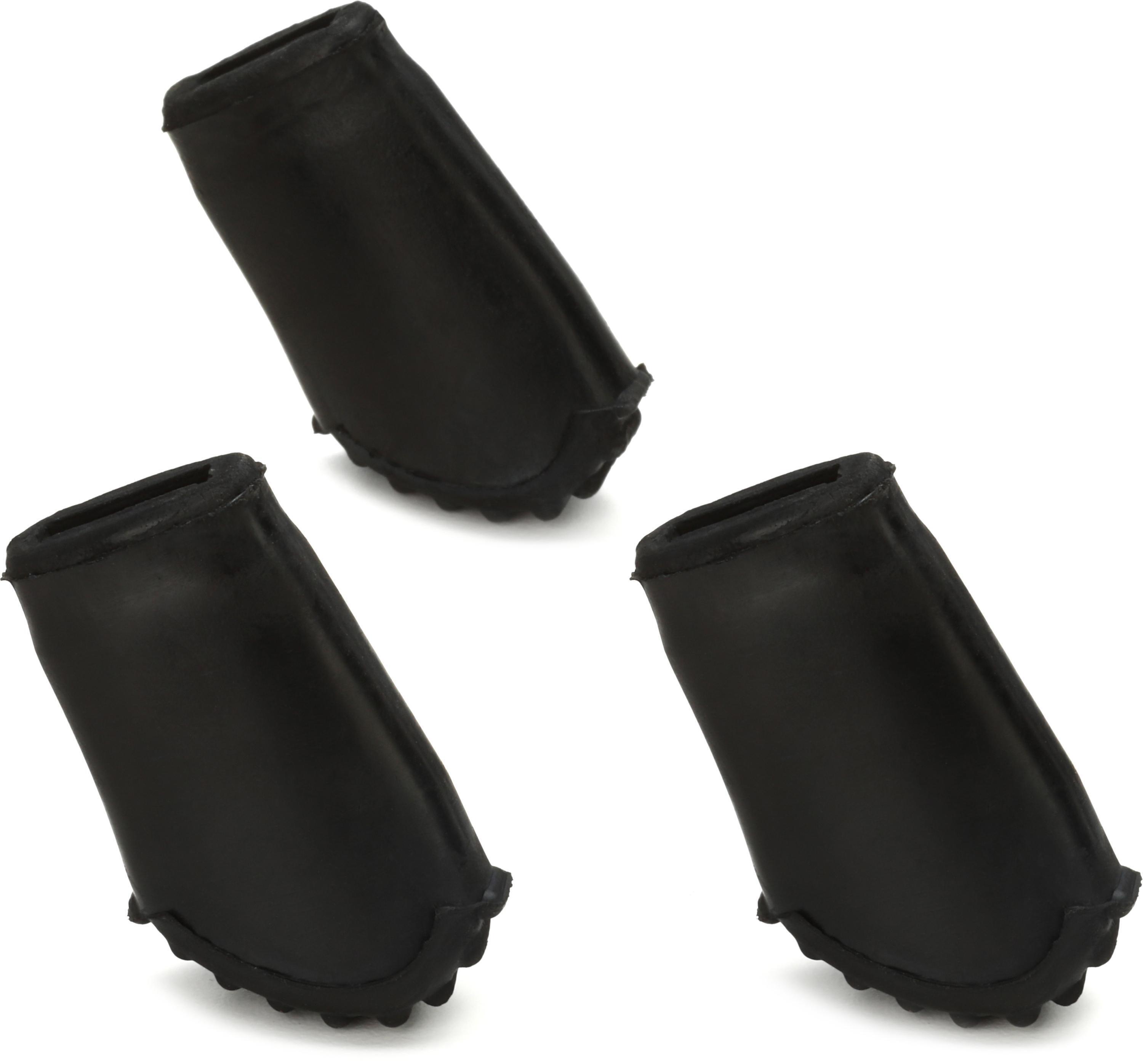 Gibraltar Cymbal Stand Rubber Feet 3-pack - Small | Sweetwater