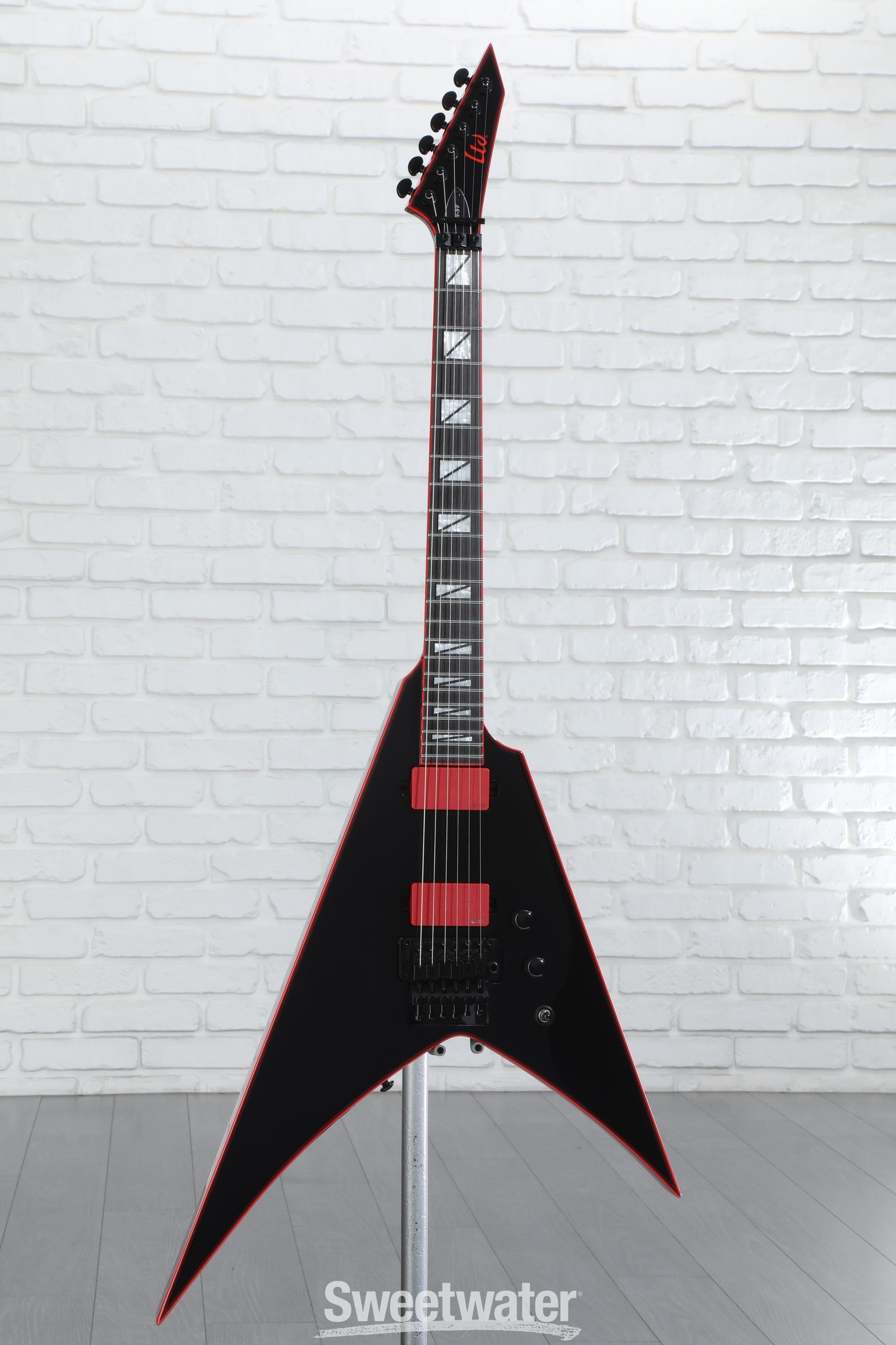 ESP LTD Gary Holt GH-SV Signature Electric Guitar - Black | Sweetwater