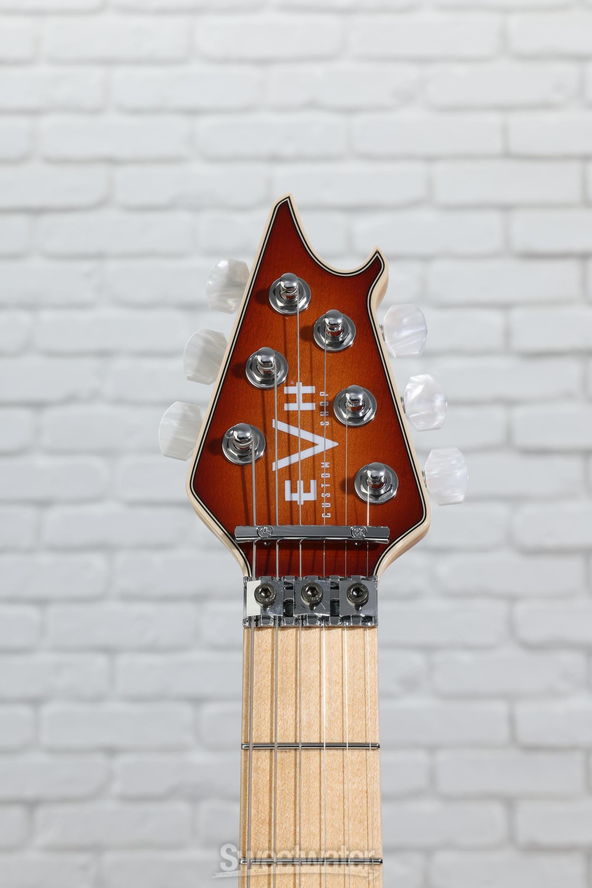 EVH Custom Shop Wolfgang HH FR Electric Guitar - Tobacco | Sweetwater