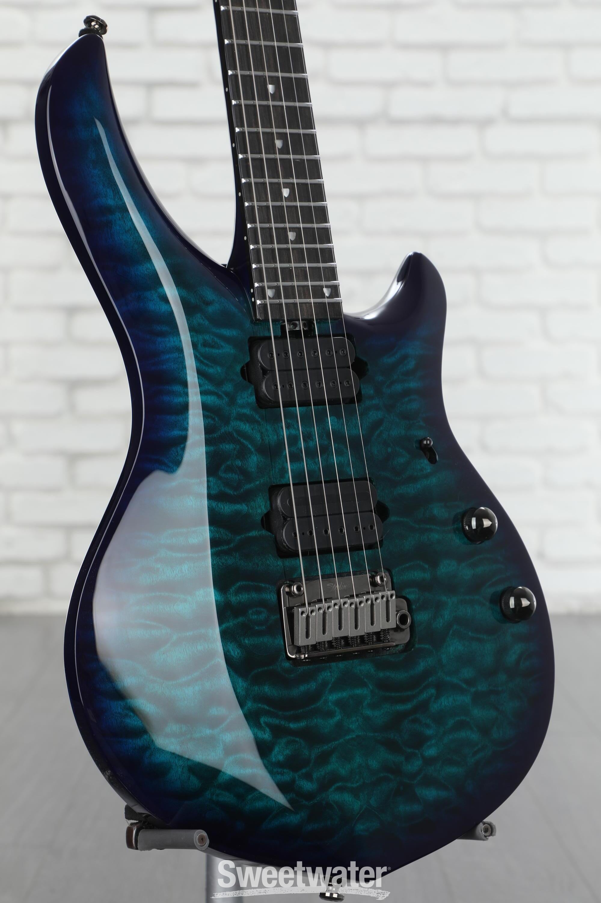 Sterling By Music Man John Petrucci Signature Majesty MAJ200 Electric Guitar - Cerulean Paradise ...