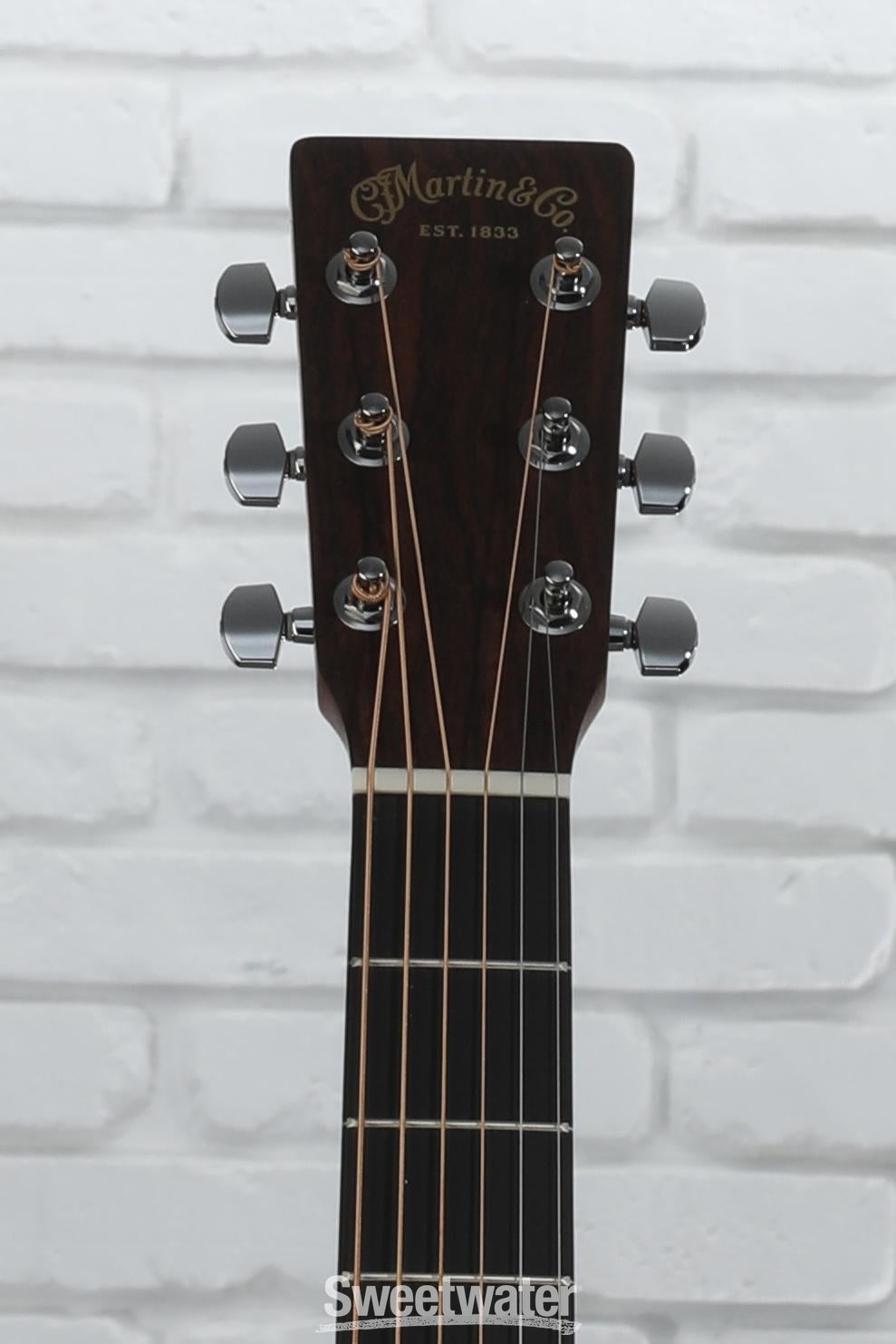 Martin D-10E Road Series Acoustic-electric Guitar - Natural | Sweetwater