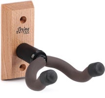 String Swing CC01K Guitar Keeper Wall Mount Guitar Hanger - Oak ...