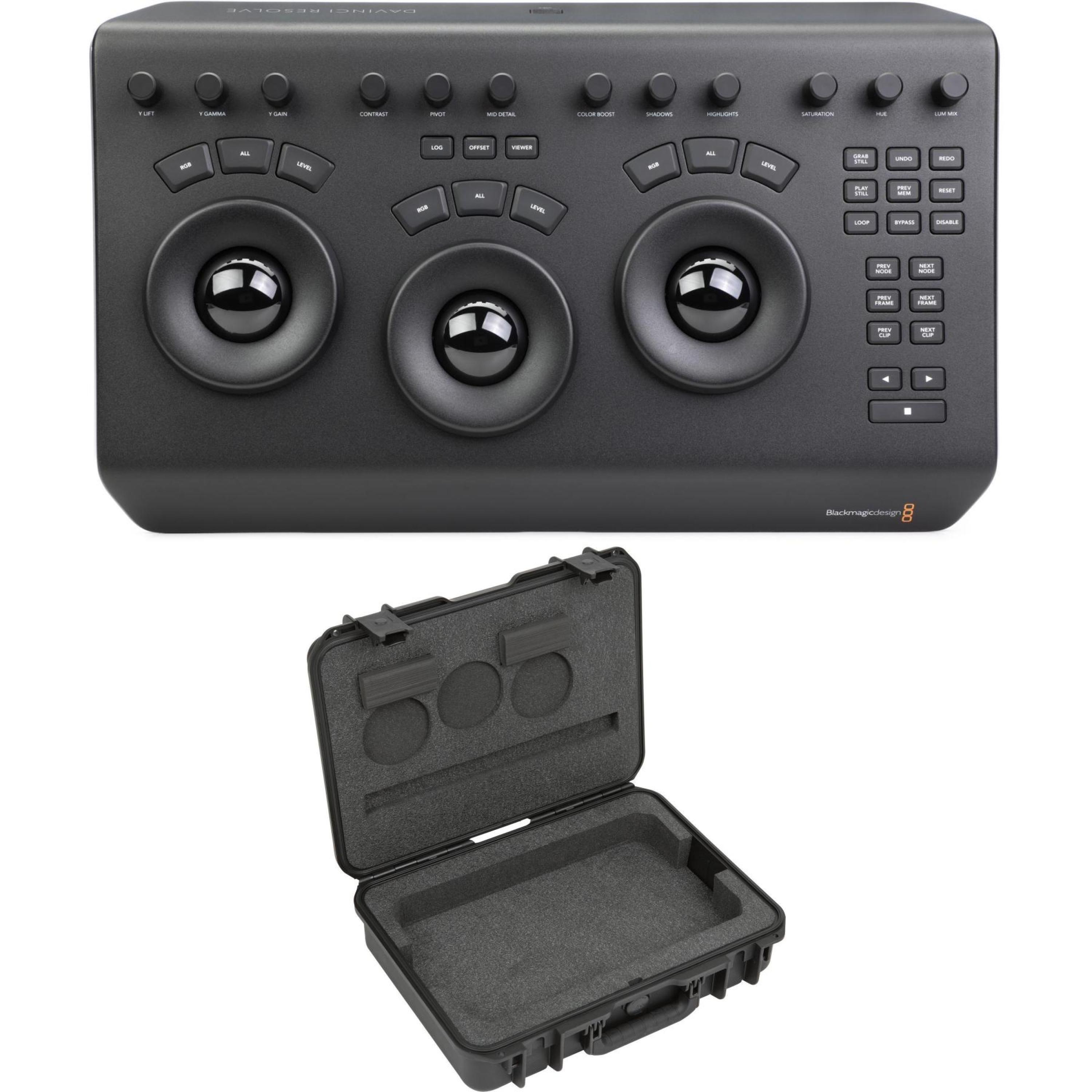 Blackmagic Design DaVinci Resolve Micro Panel with Hardshell Case ...