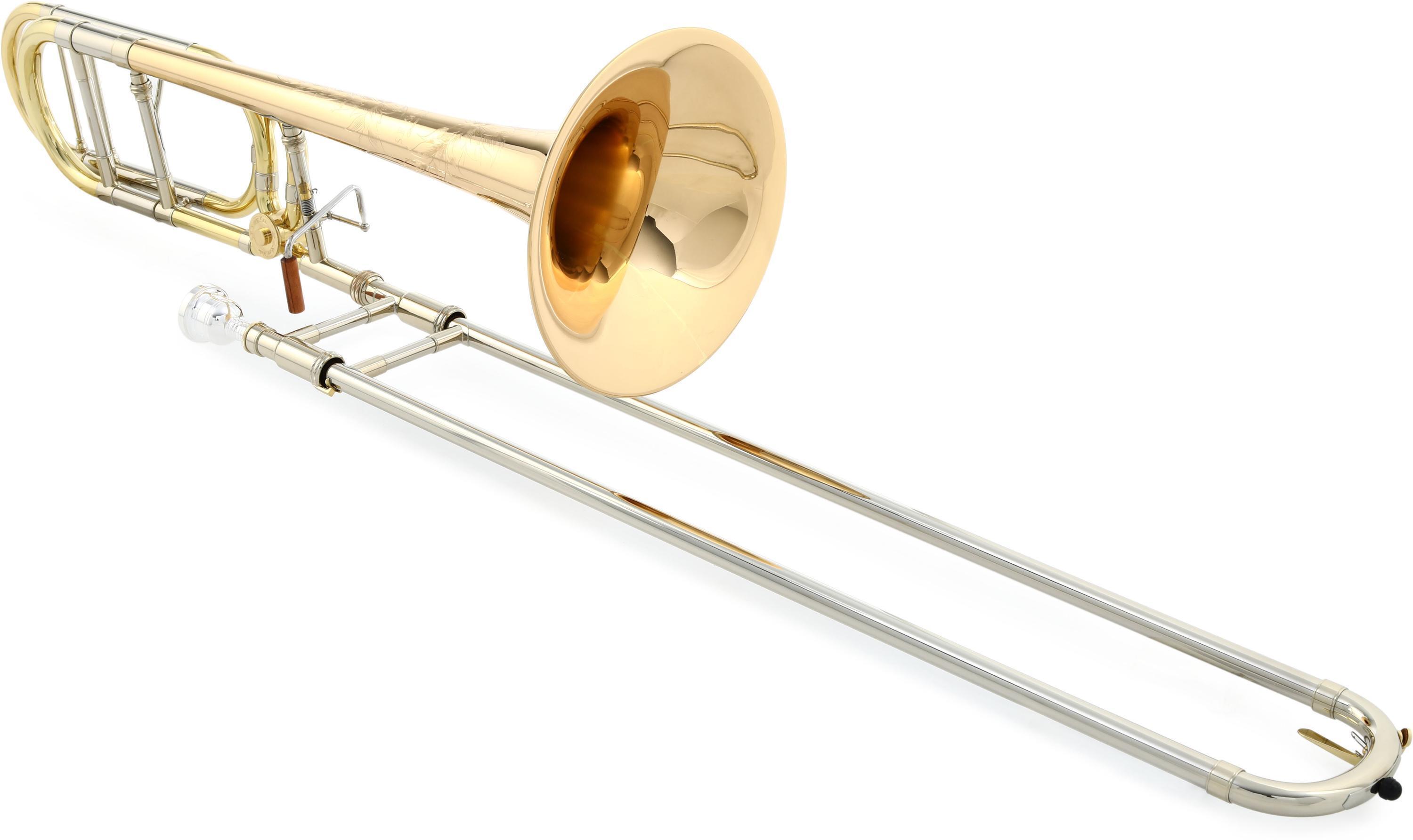 S.E. Shires TBCHDB Chicago Model Professional Tenor Trombone - Dual ...