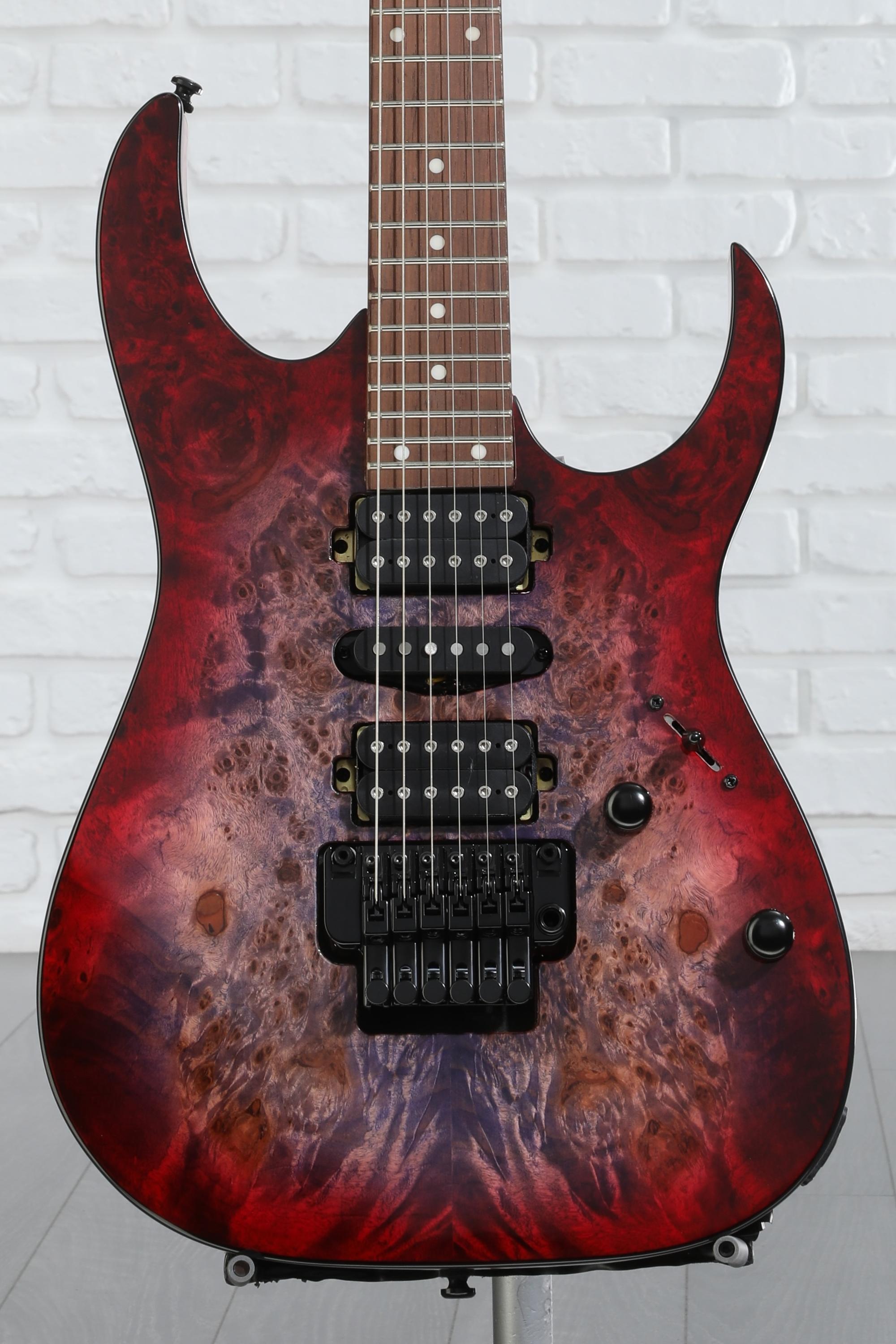 Ibanez RG470PB Electric Guitar - Red Eclipse Burst | Sweetwater