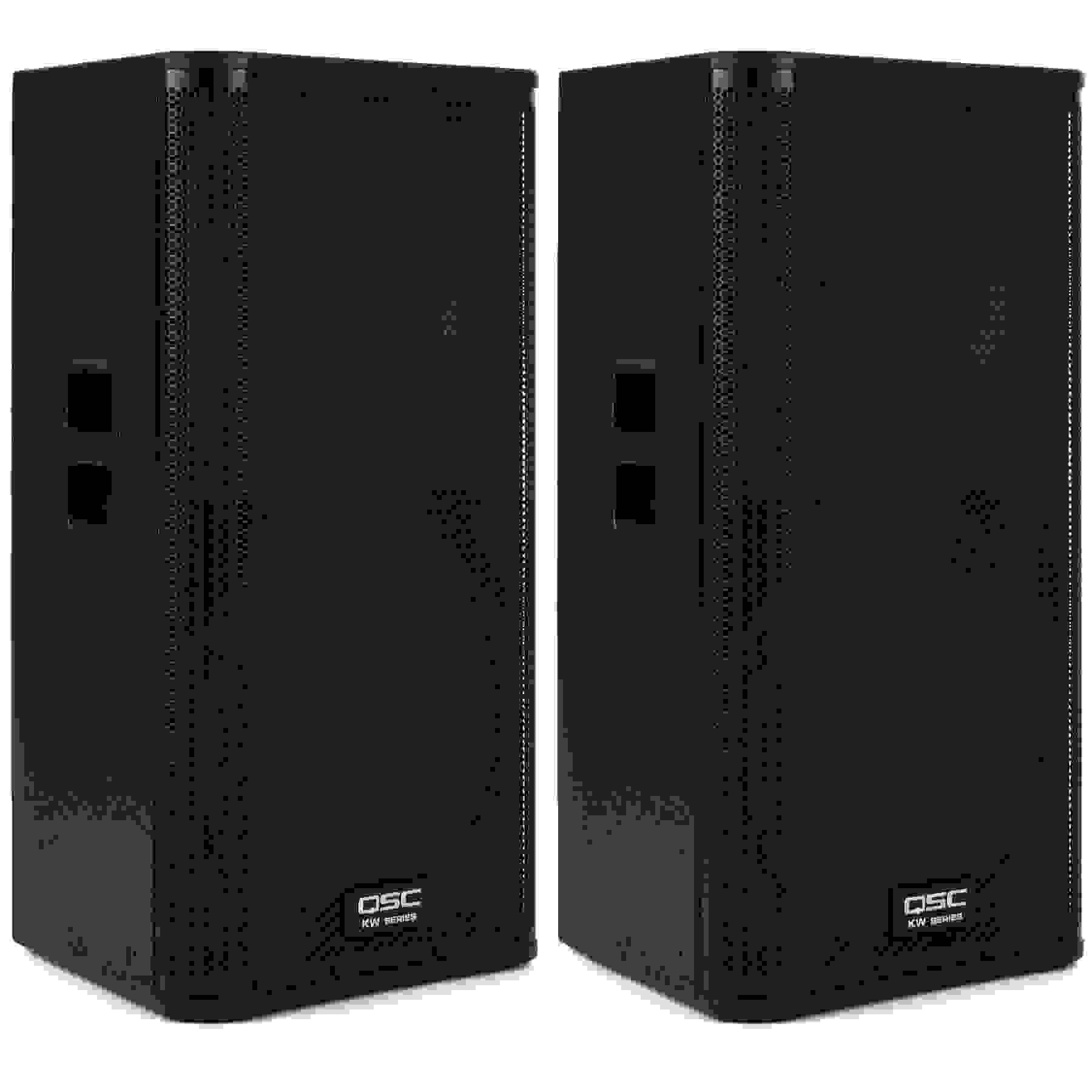 QSC KW152 1000W 15 inch Powered Speaker - Pair | Sweetwater