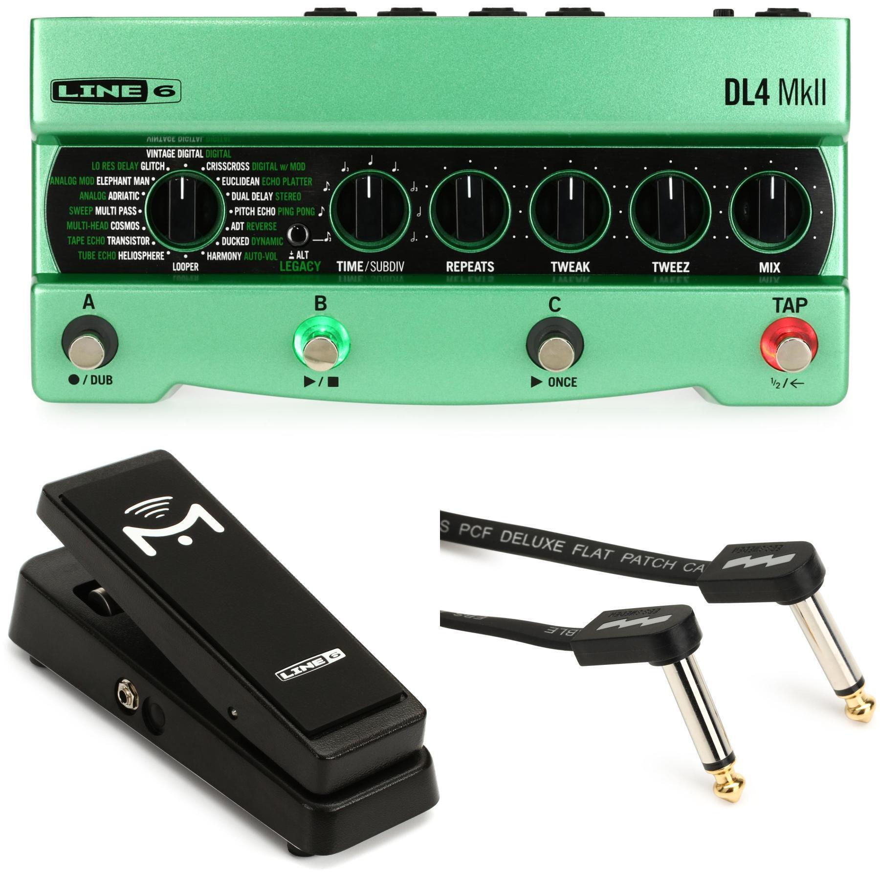 Line 6 DL4 MkII Delay Modeler Pedal with Expression Pedal | Sweetwater