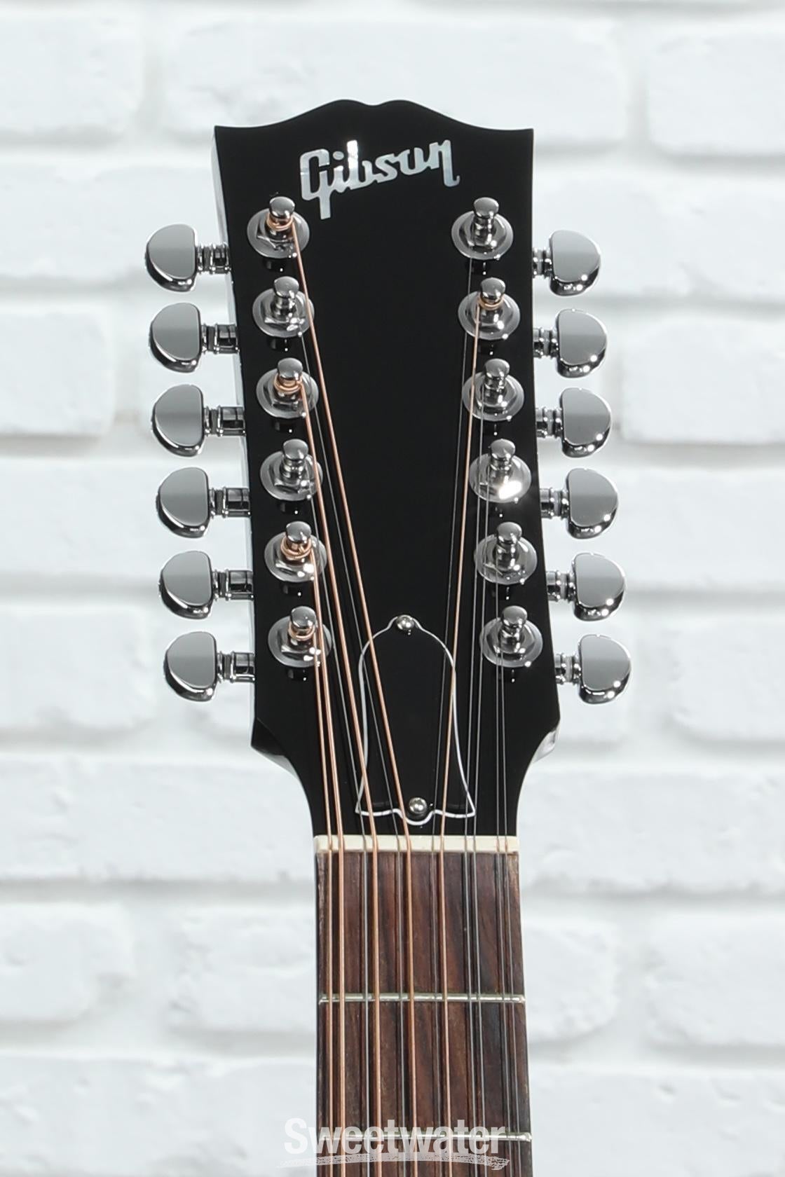 Gibson Acoustic J-45 12-string Acoustic-electric Guitar - Vintage ...