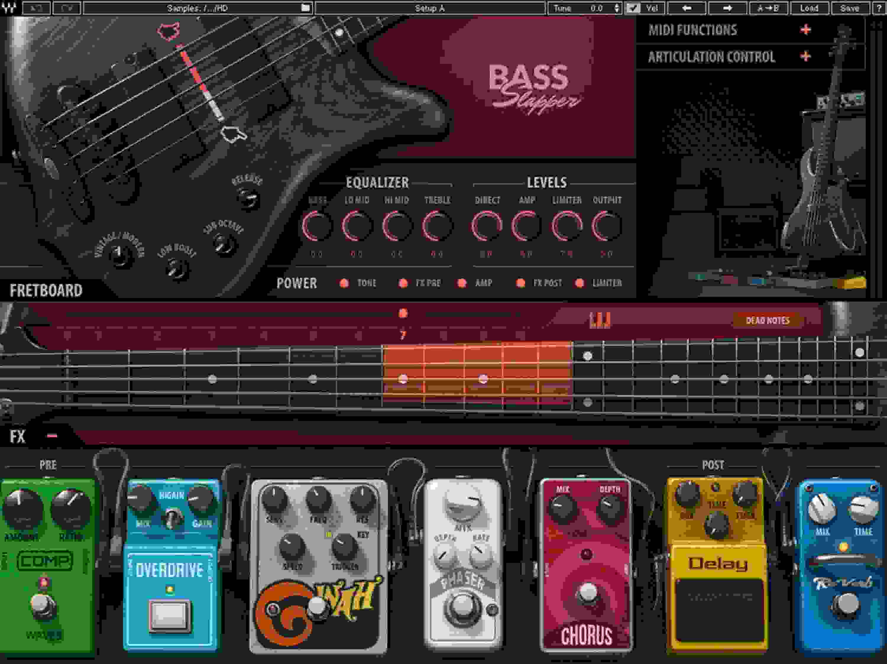 Waves Bass Slapper Virtual Instrument Plug-in | Sweetwater