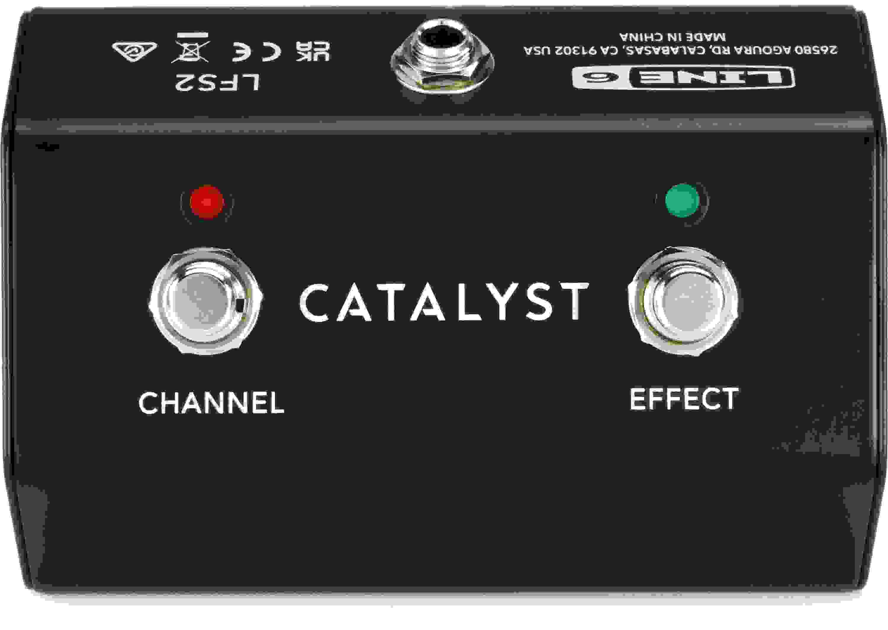 Line 6 LFS2 Catalyst 2-button Footswitch | Sweetwater