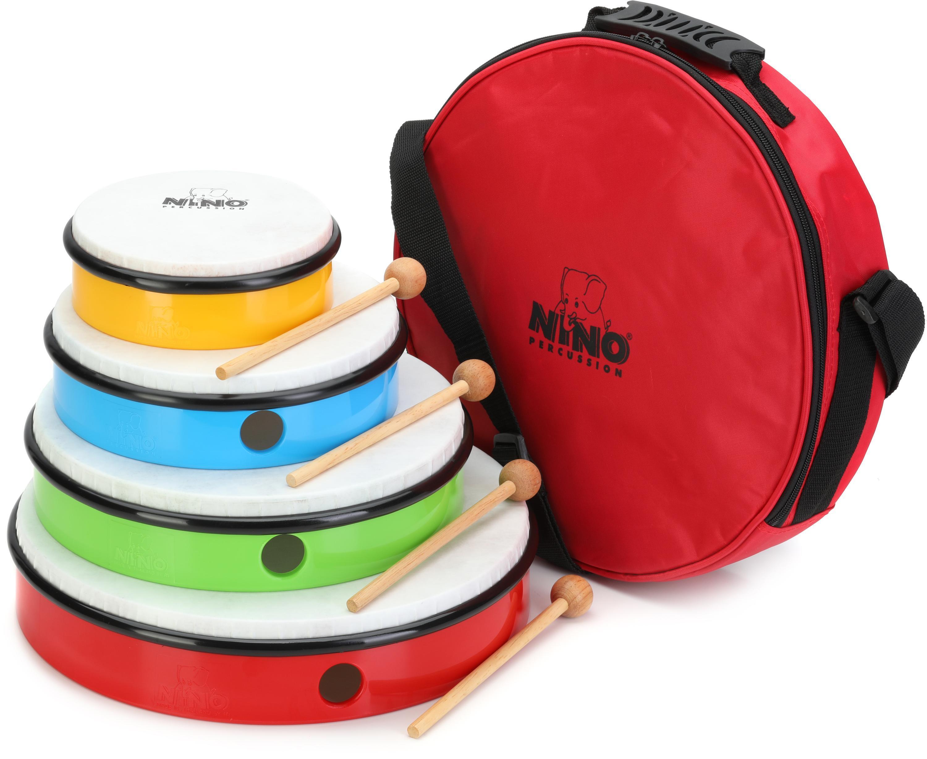 Nino ABS Hand Drum 4-piece Set | Sweetwater