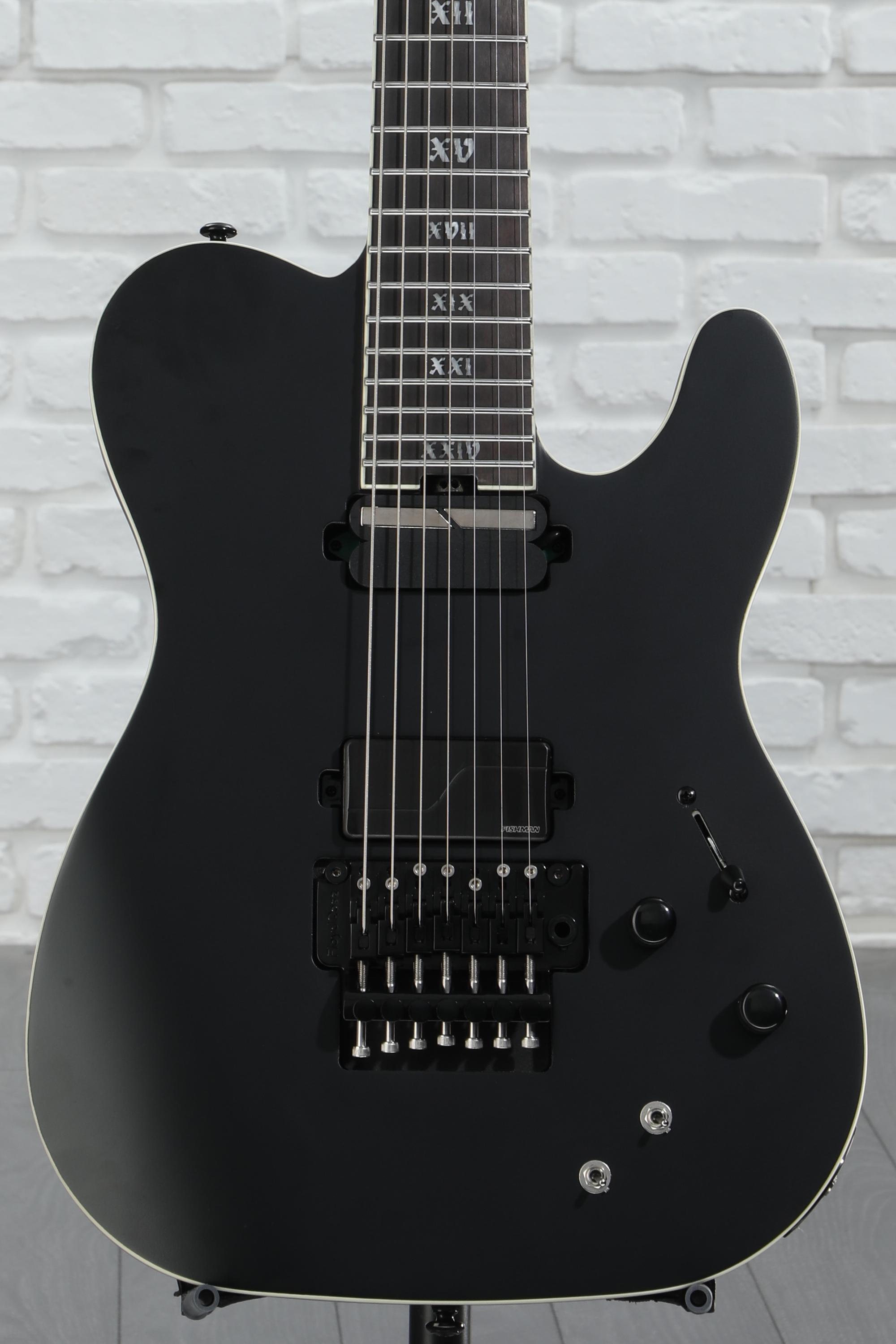Schecter PT-7 FR-S SLS Elite Evil Twin 7-string Electric Guitar - Satin ...