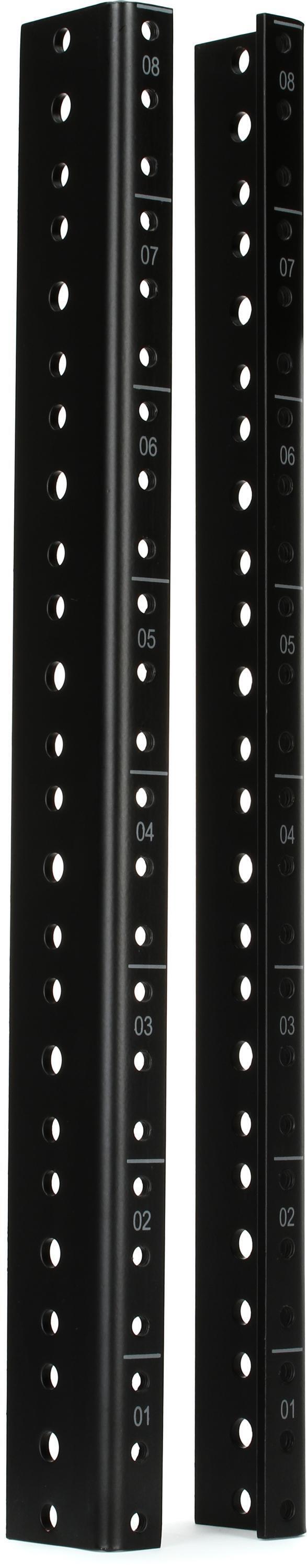 Gator GRW-RACKRAIL-08U Rack Rail Set - 8 Rack Spaces | Sweetwater