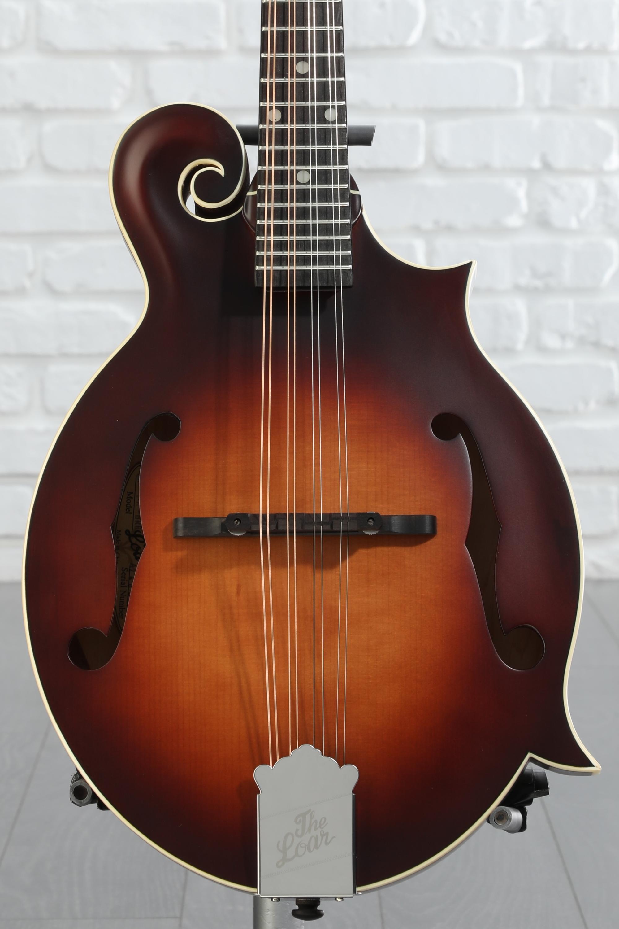 The Loar LM-310F-BRB Honey Creek F-style Mandolin - Satin Brownburst ...
