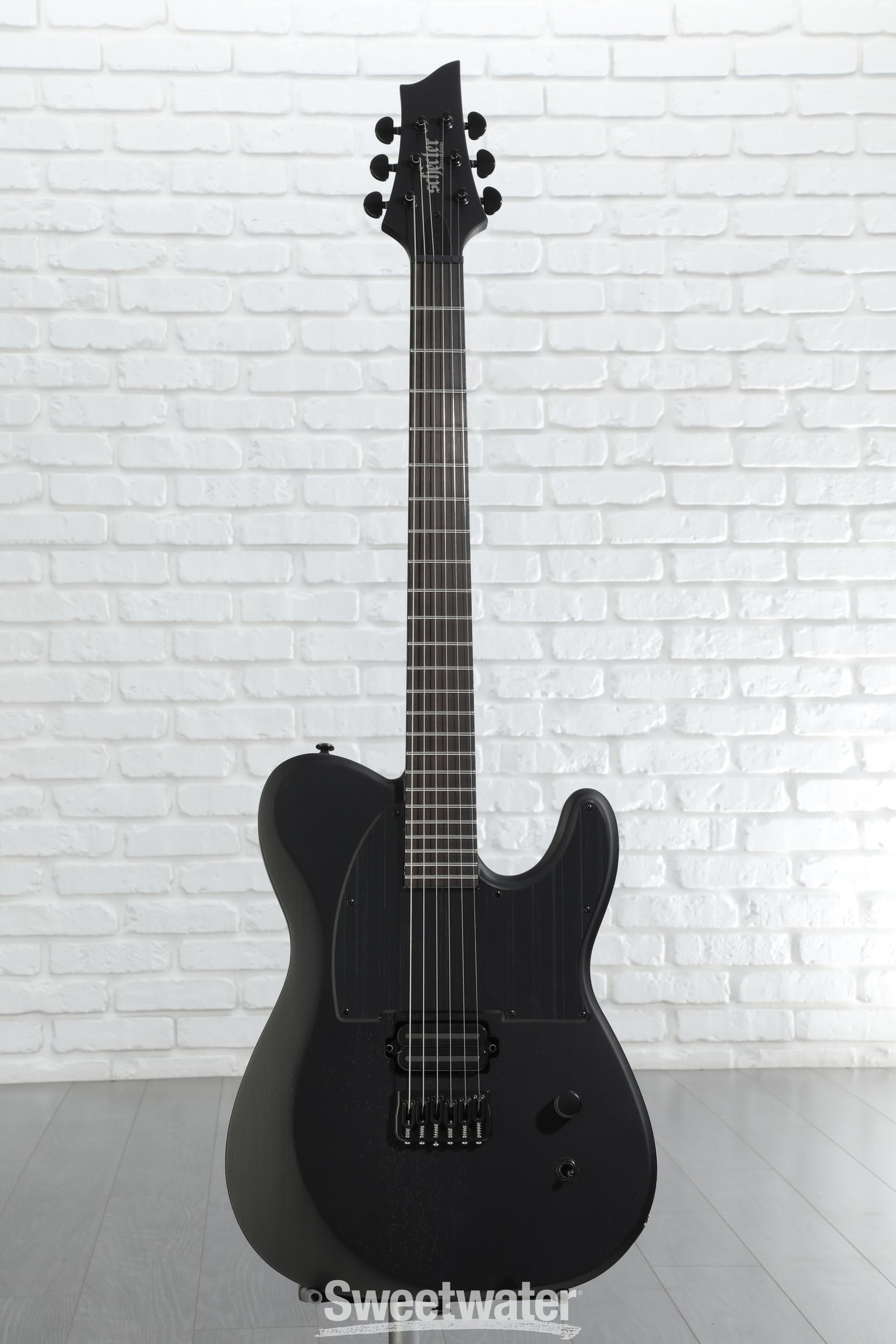 Schecter PT Black Ops Electric Guitar - Black | Sweetwater