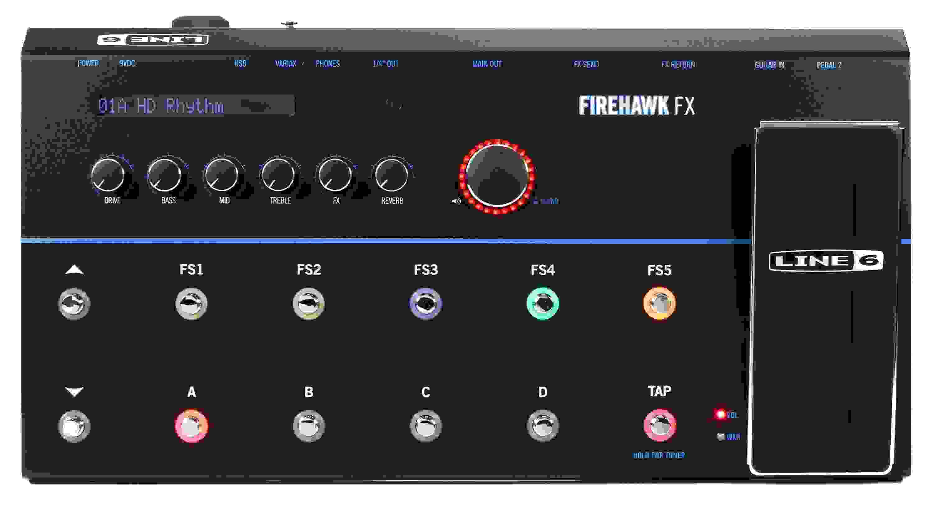 Line 6 Firehawk FX Guitar Multi-effects Floor Processor | Sweetwater