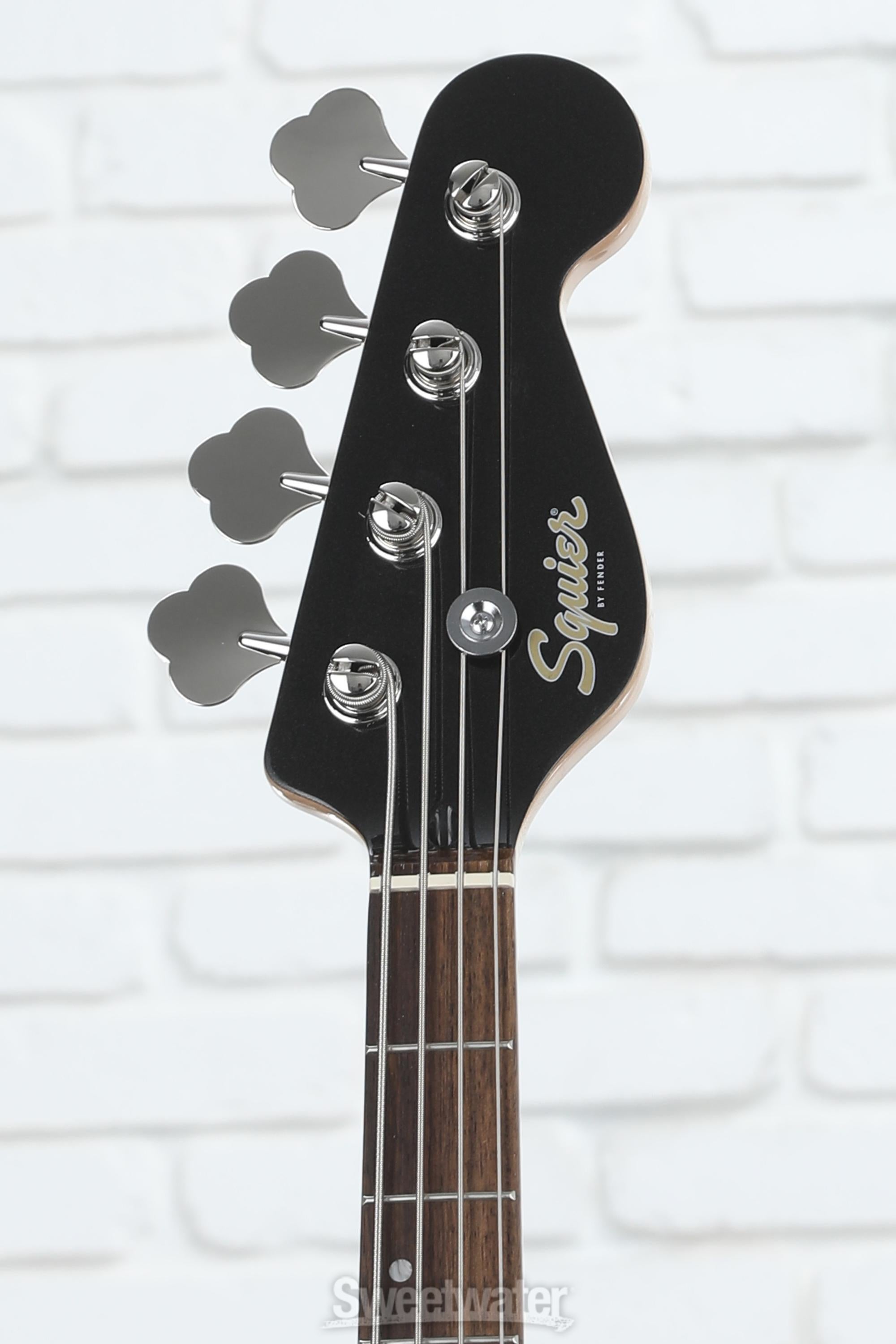 Squier Paranormal Rascal Bass HH - Metallic Black | Sweetwater