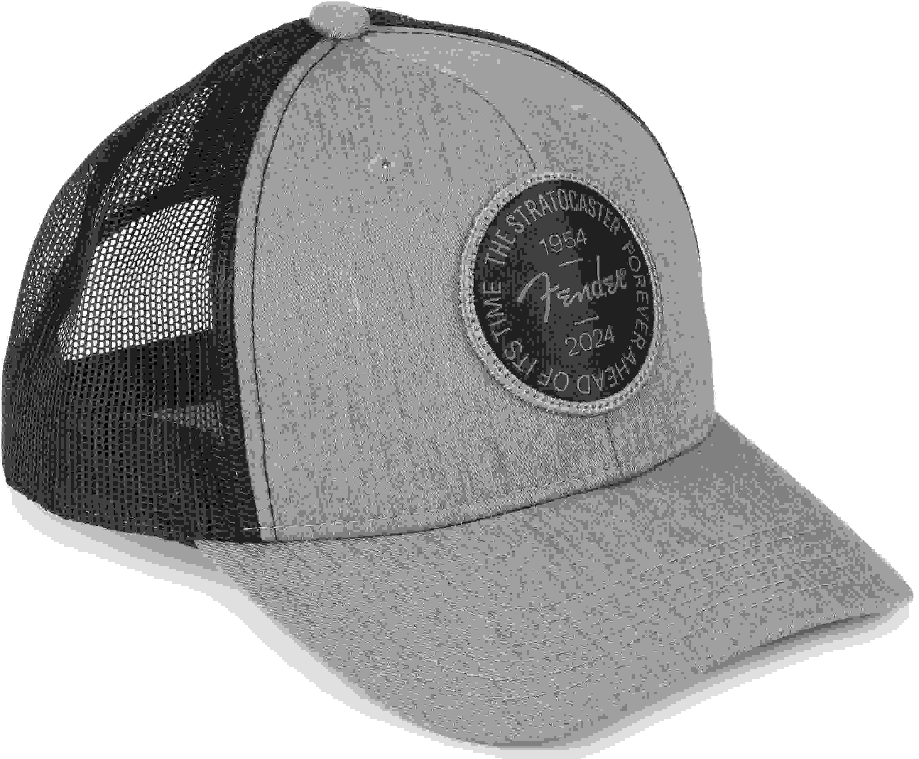 Fender Strat 70th Badge Hat - Heather Gray | Sweetwater