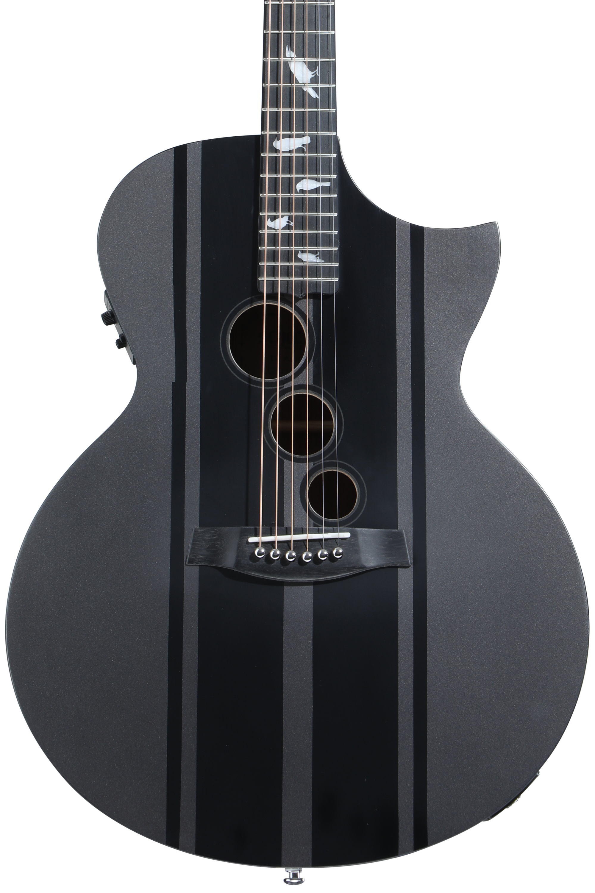 Schecter DJ Ashba Acoustic Guitar - Carbon Grey Satin | Sweetwater