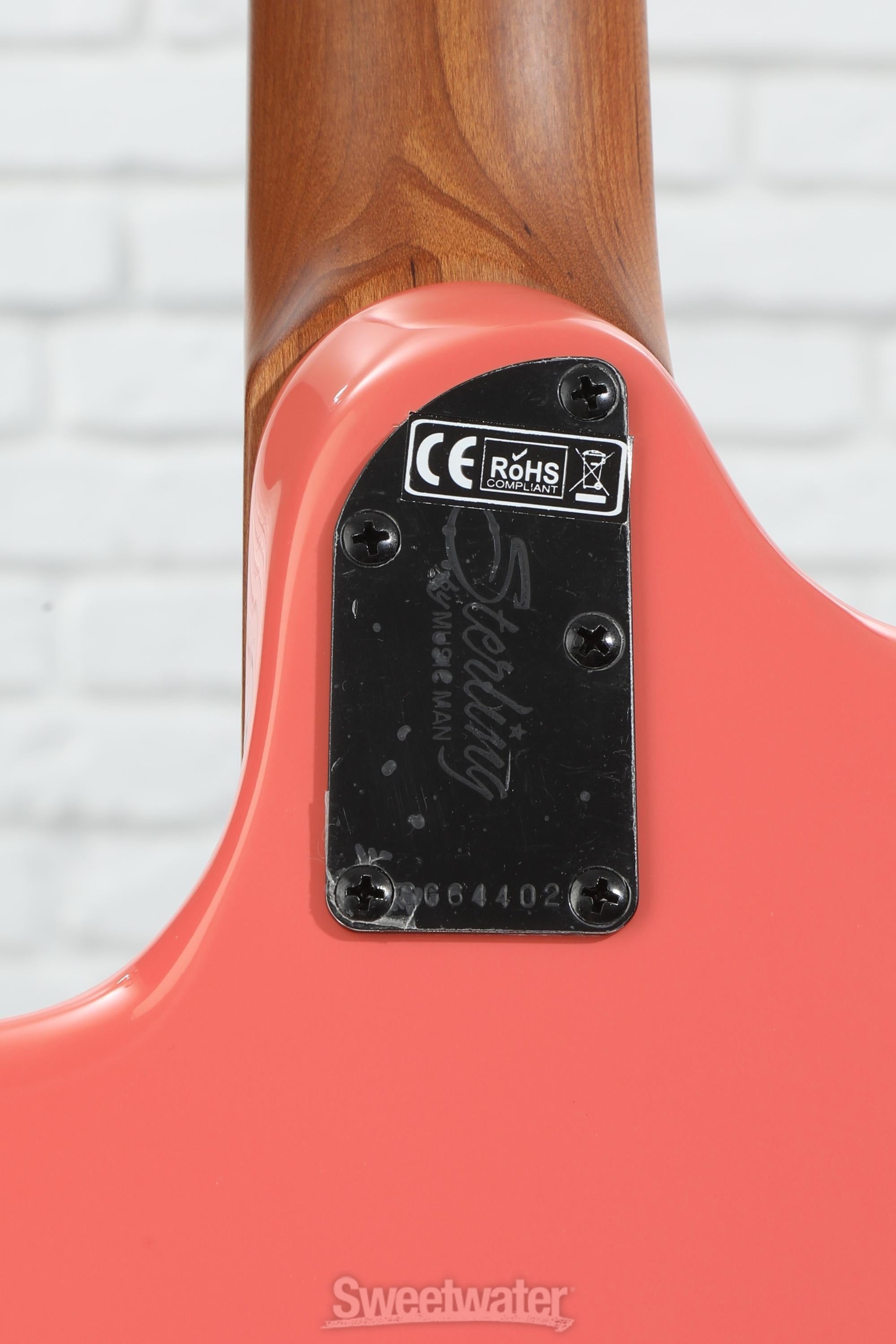 Sterling By Music Man Ryan "Fluff" Bruce Signature StingRay Electric ...