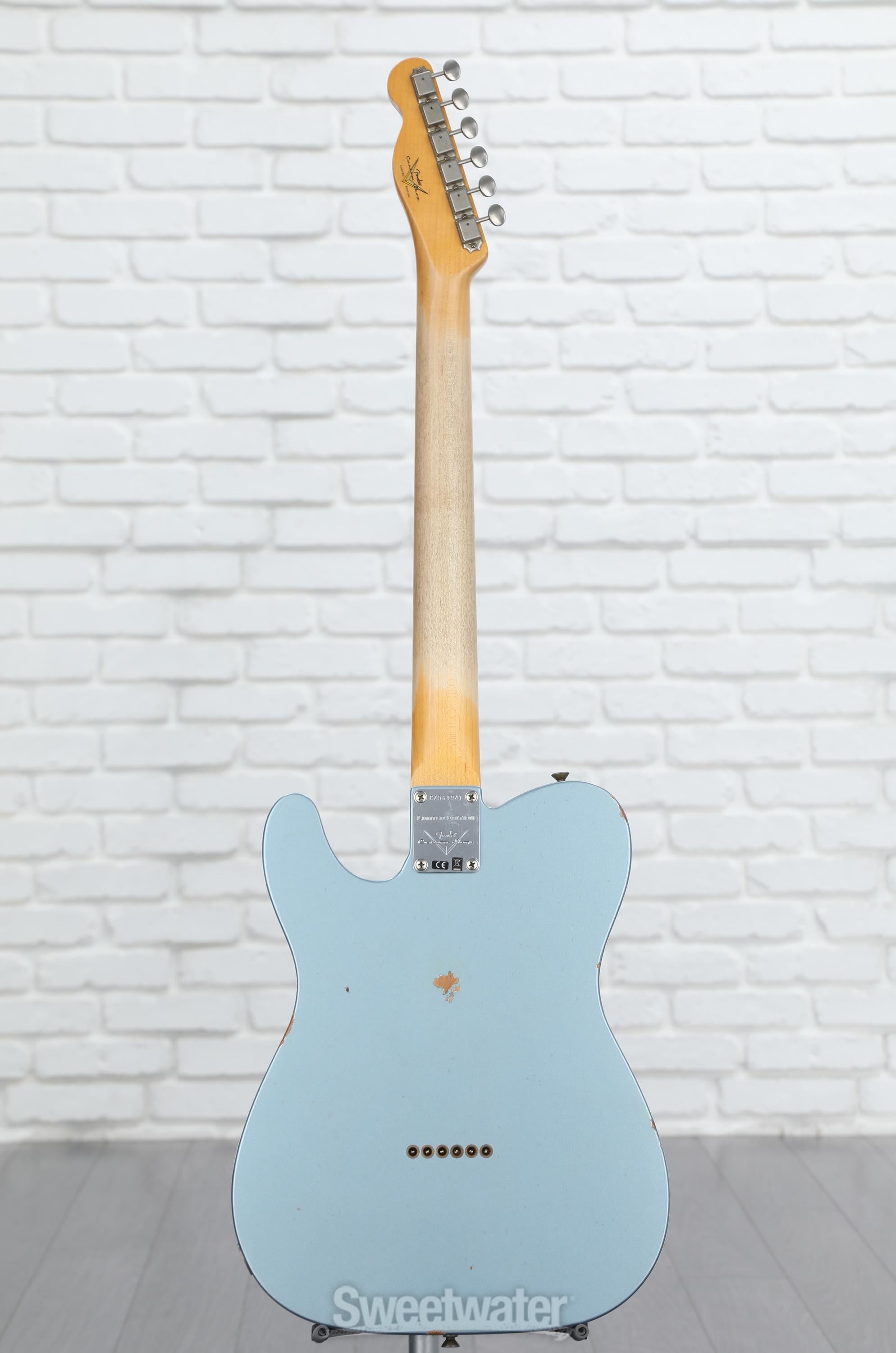 Fender Custom Shop Limited-edition '64 Telecaster Relic Electric Guitar ...