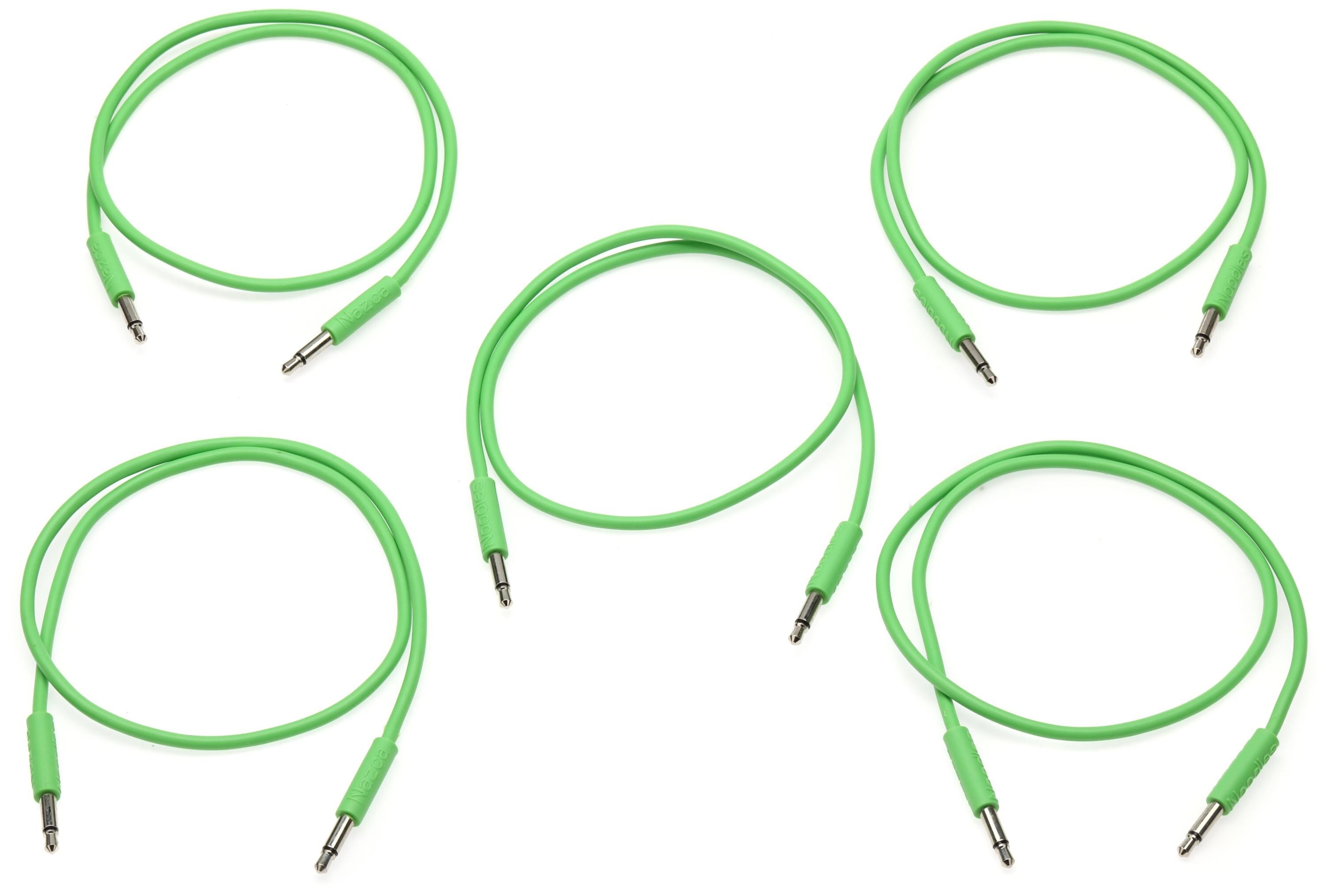 Nazca Audio Noodles Eurorack Patch Cable 3.5mm TS Male to 3.5mm TS Male ...