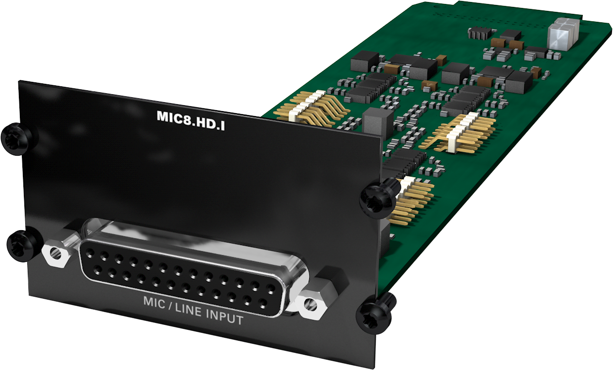 DirectOut MIC8.HD.I Analog Microphone Input Converter Module | Sweetwater