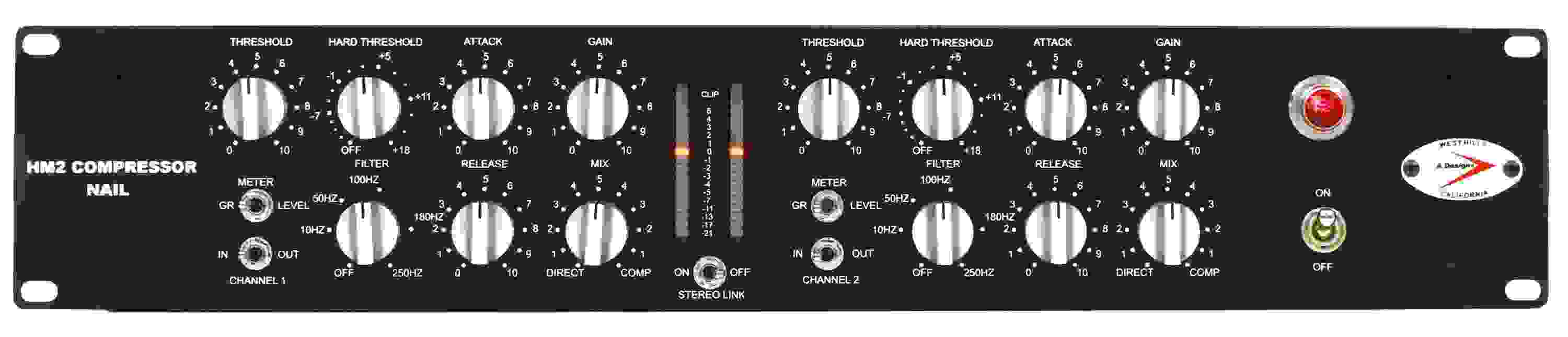 A Designs HM2 "Nail" Hybrid Tube 2-channel Compressor | Sweetwater