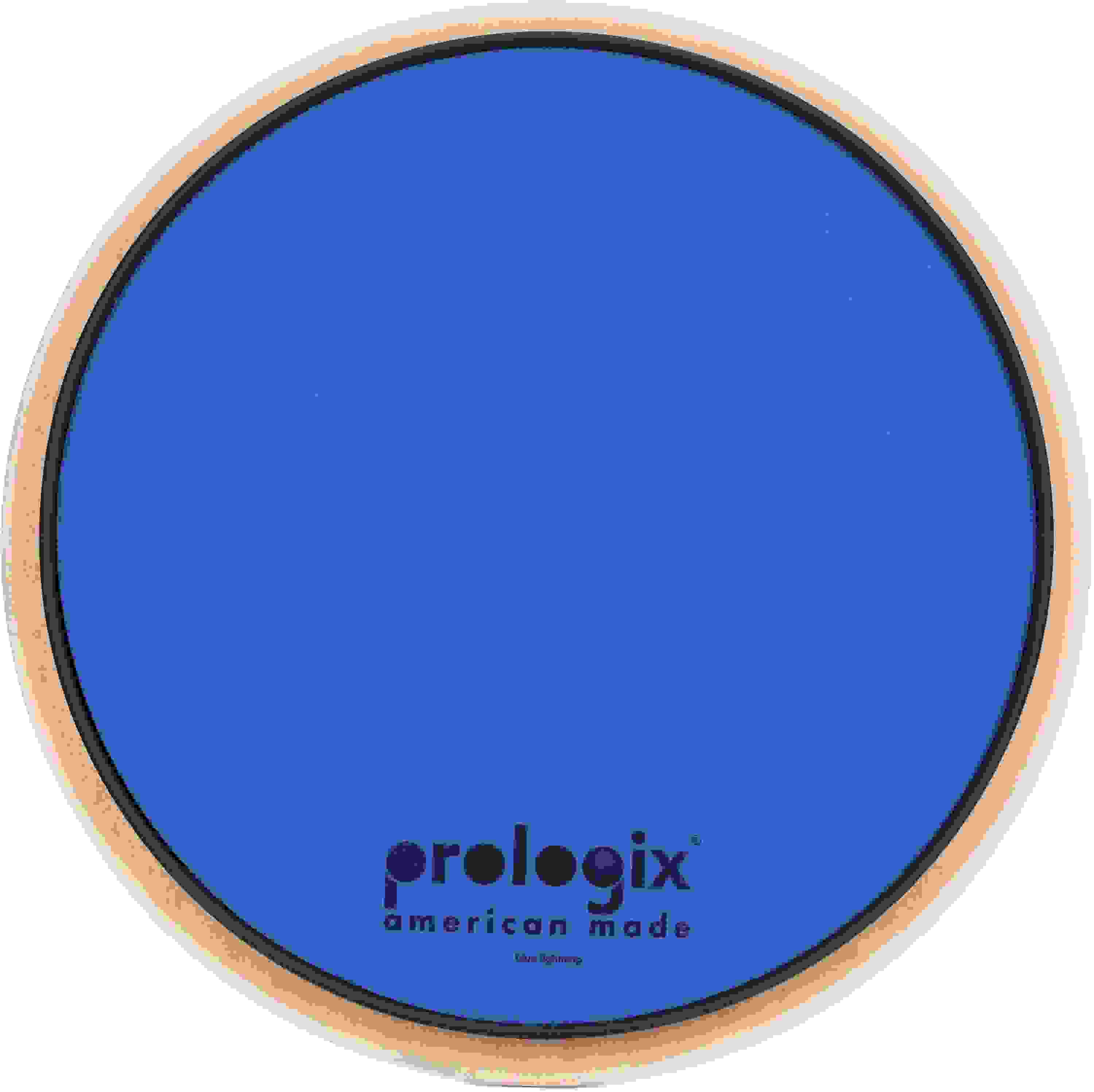 Prologix Percussion Blue Lightning Practice Pad - 12 inches, VST Heavy Resistance | Sweetwater
