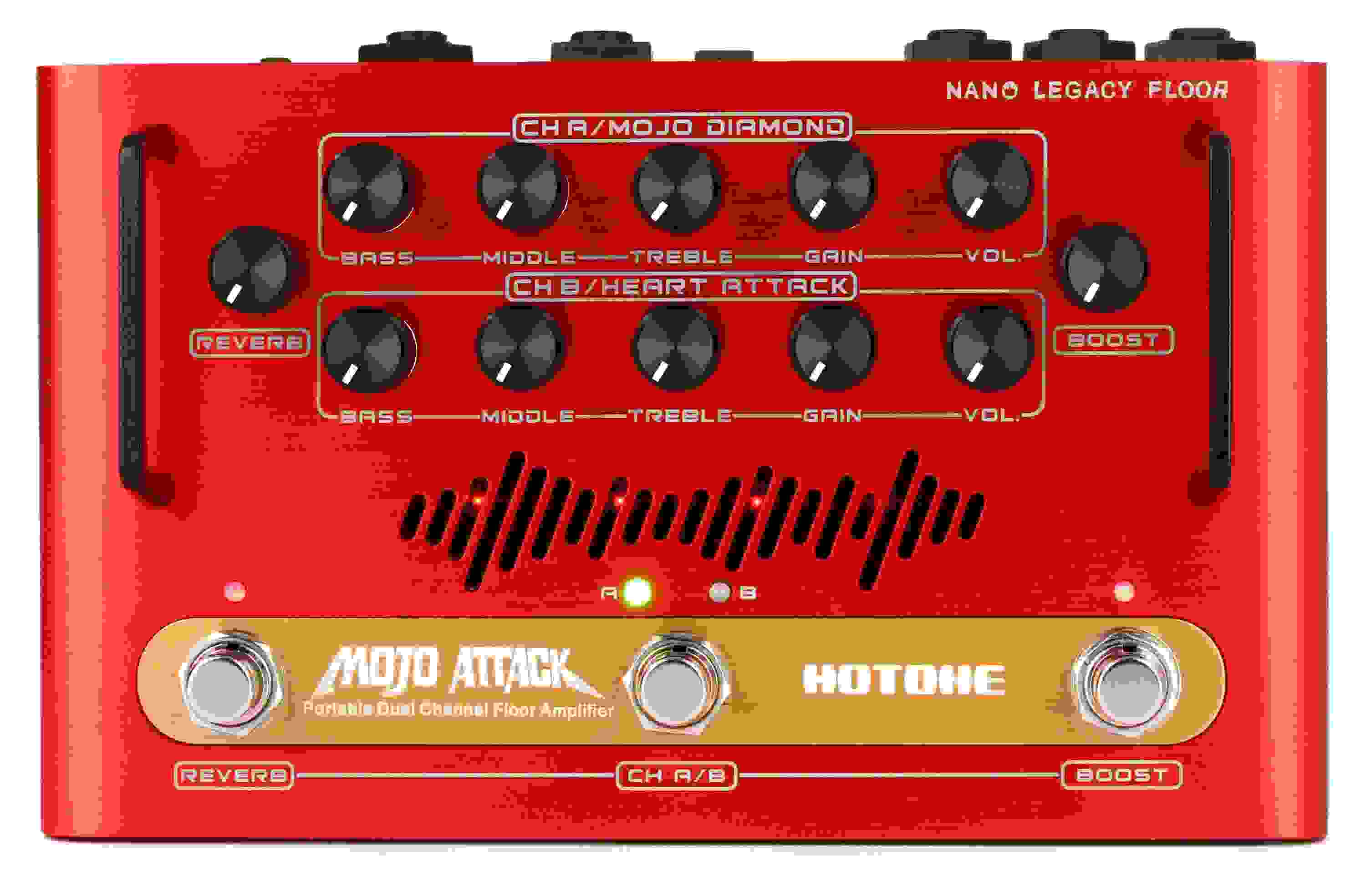 Hotone Mojo Attack 75-watt 2 Channel Floor Amp | Sweetwater