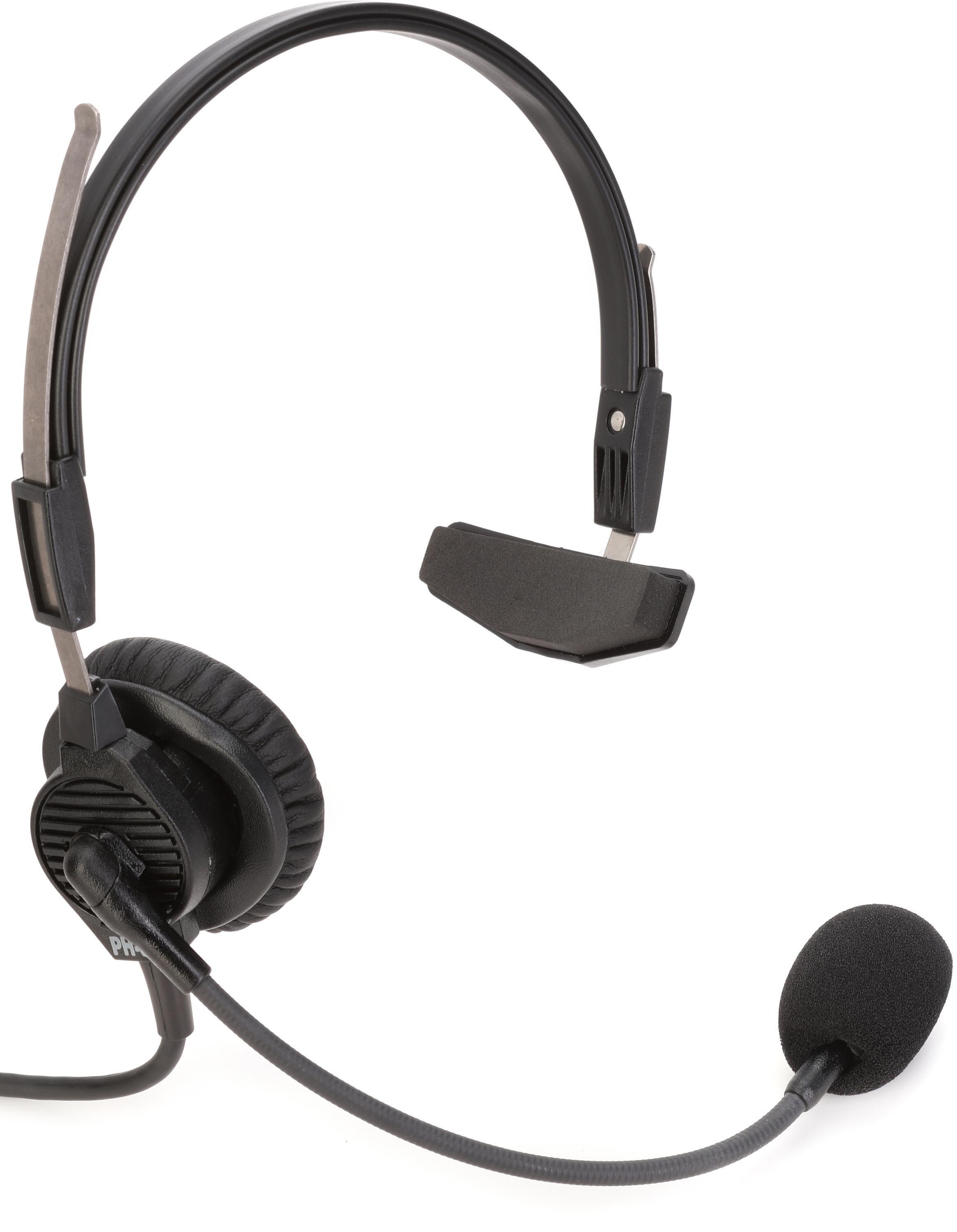 RTS PH-88 Single-ear Lightweight Intercom Headset - A4F | Sweetwater