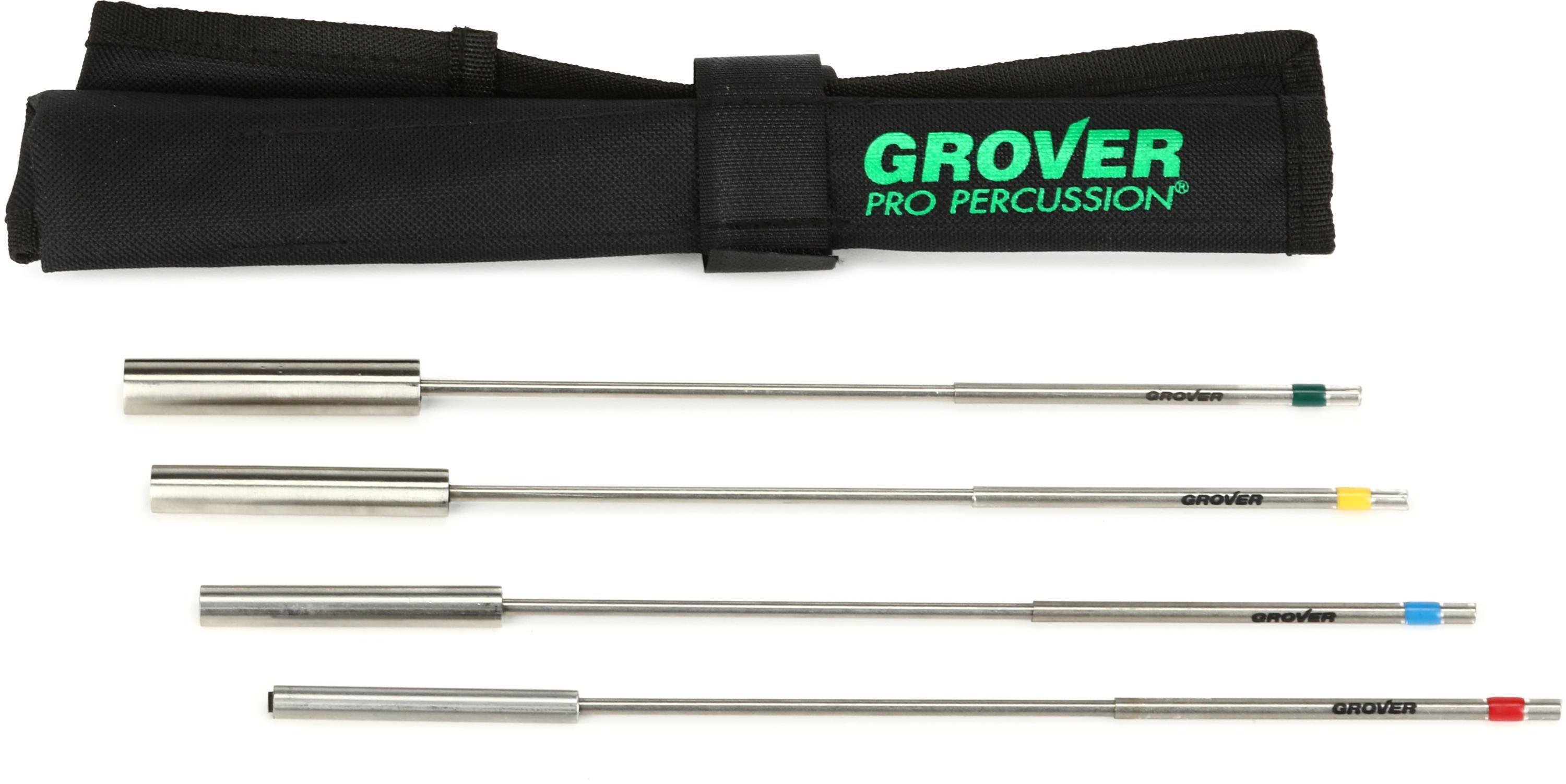 Grover Pro Percussion Standard Tubular 4-piece Triangle Beater Set with ...
