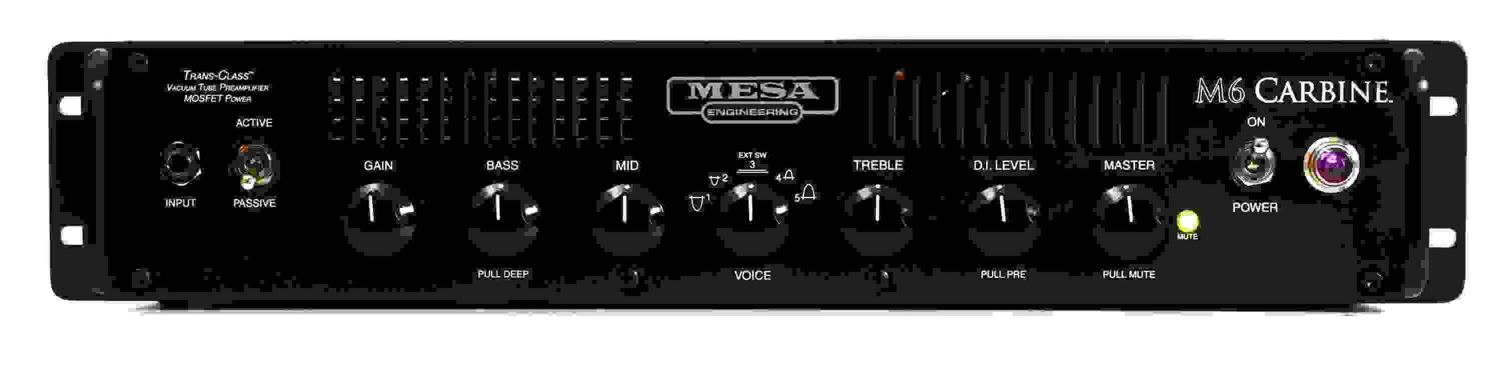 Mesa/Boogie M6 Carbine 600-Watt Bass Head - Rackmount | Sweetwater