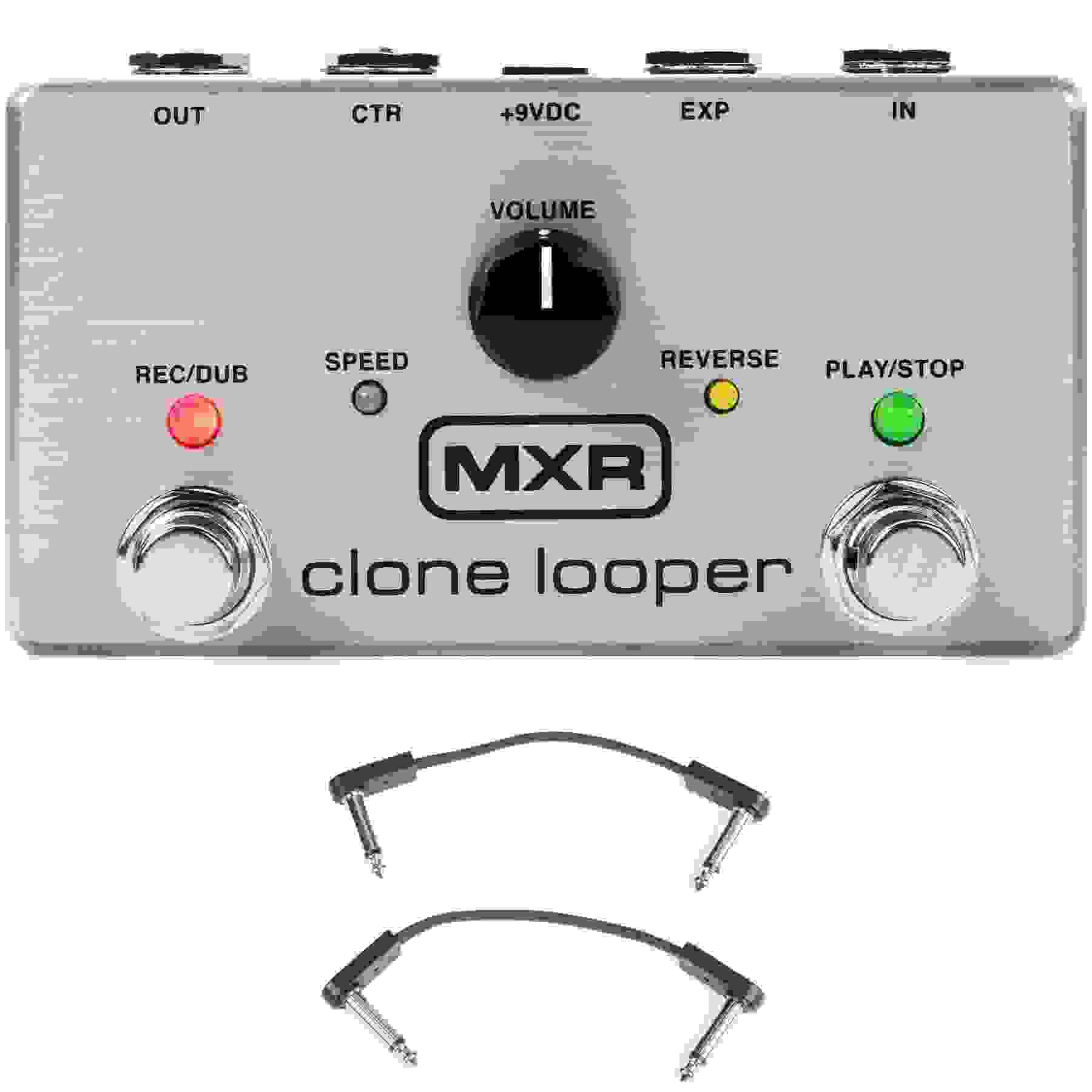 MXR Clone Looper Pedal with EBS Patch Cables | Sweetwater