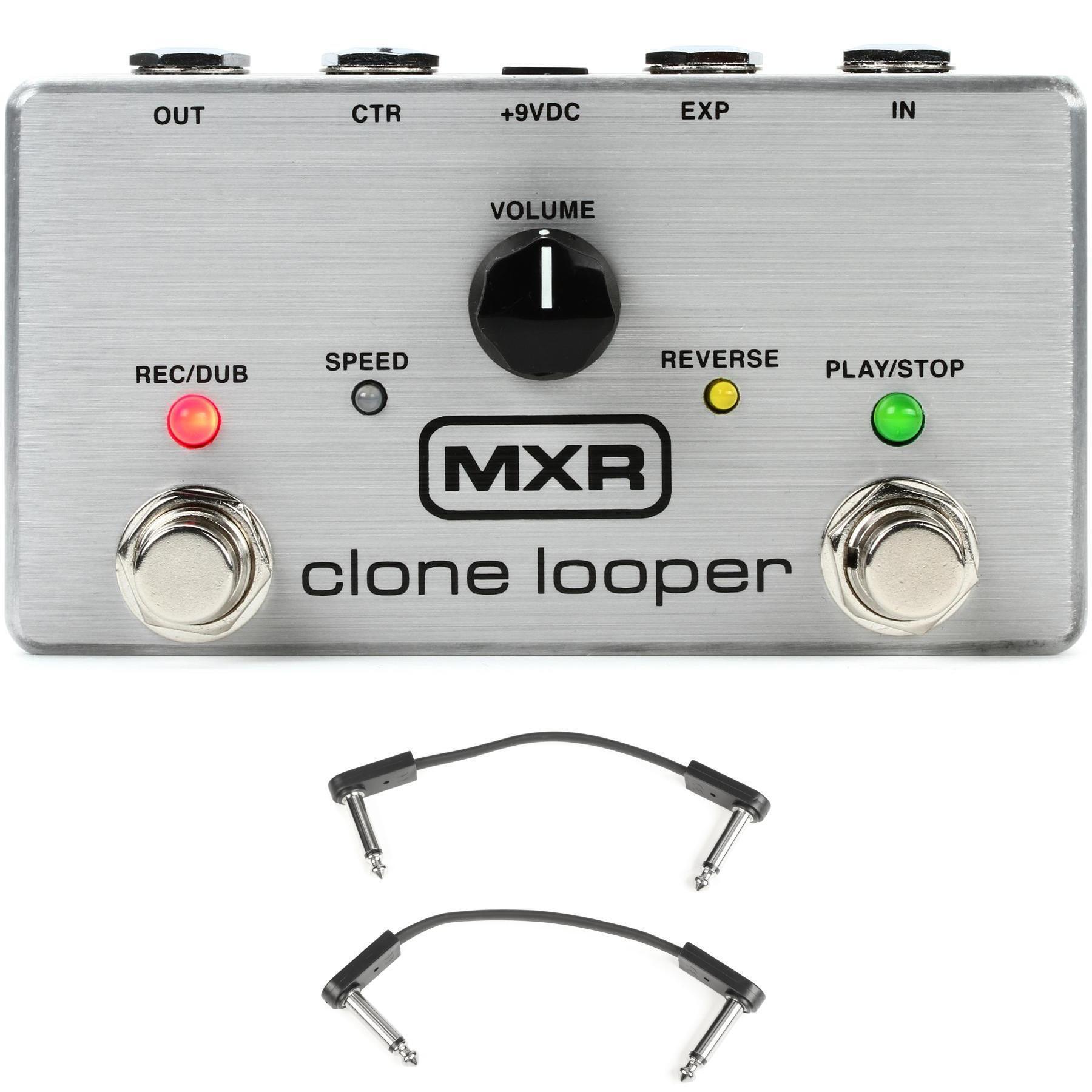 MXR Clone Looper Pedal with EBS Patch Cables | Sweetwater