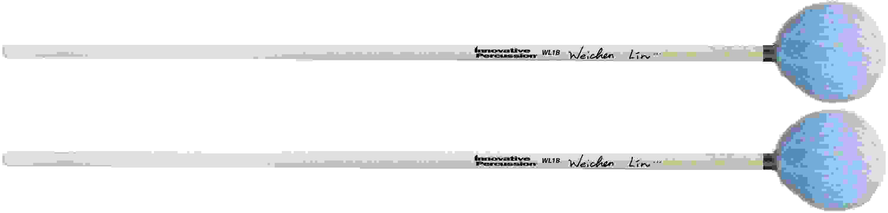 Innovative Percussion WL1B Weichen Lin Bass Marimba Mallets - Sky Blue ...