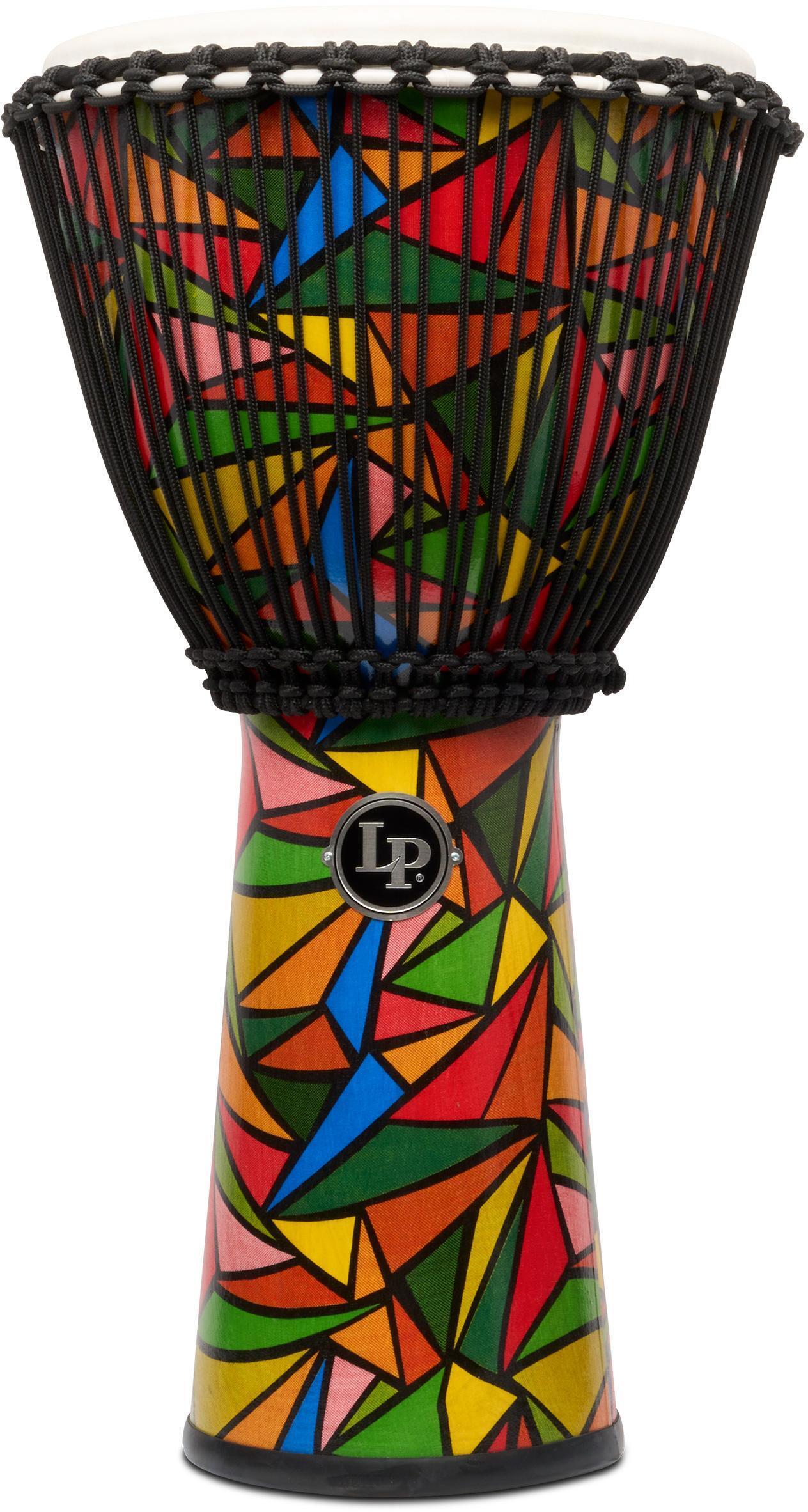 Latin Percussion World Beat Djembe - 12.5 inches, Multicolor | Sweetwater