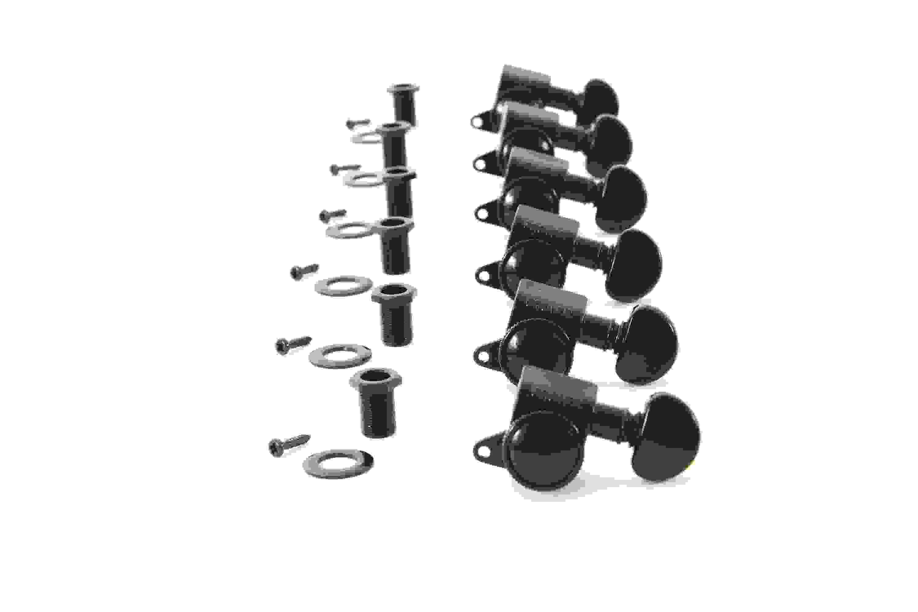 Grover 505BC6 Mini Roto-Grip Locking Rotomatic Tuners - 6 In-line Right ...