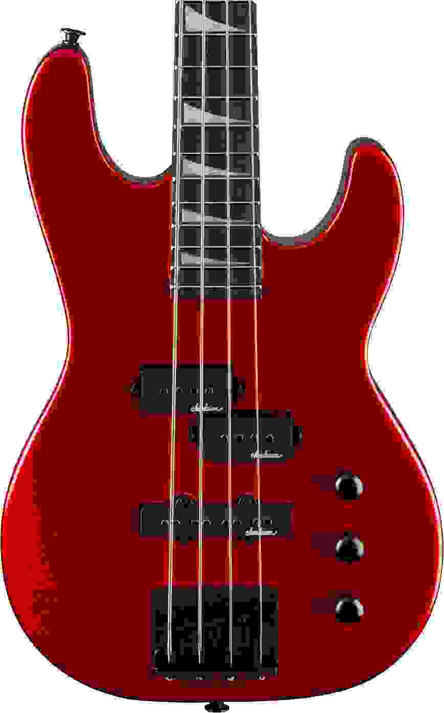 Jackson JS Series Concert Bass Minion JS1X Bass Guitar - Metallic Red ...