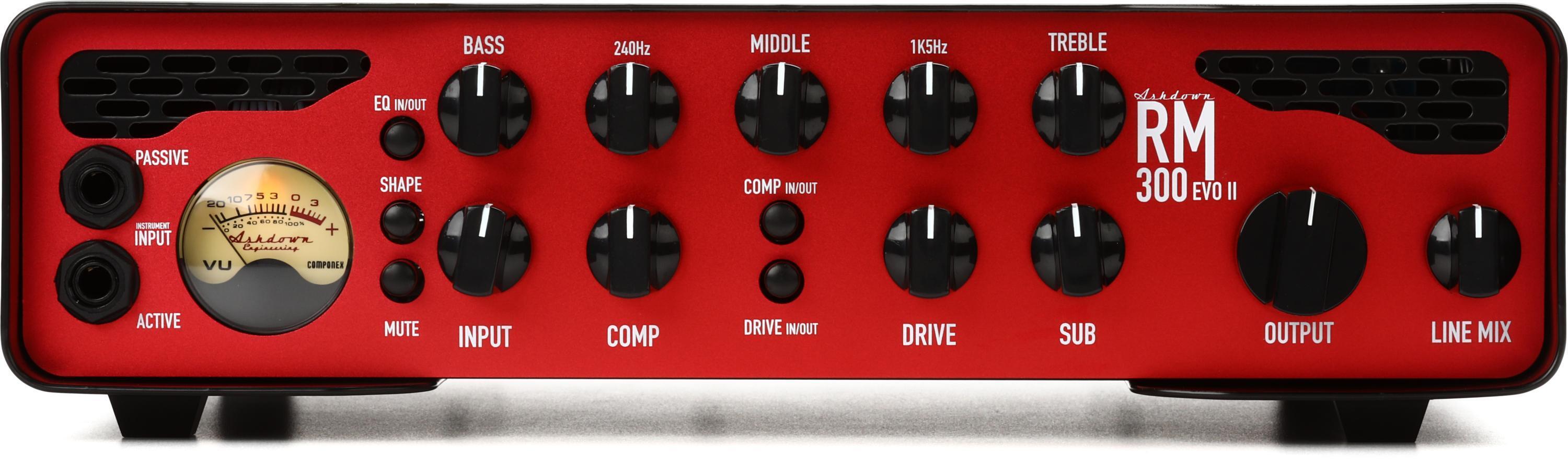 Ashdown Rootmaster RM-300-EVO II 300-watt Bass Head | Sweetwater