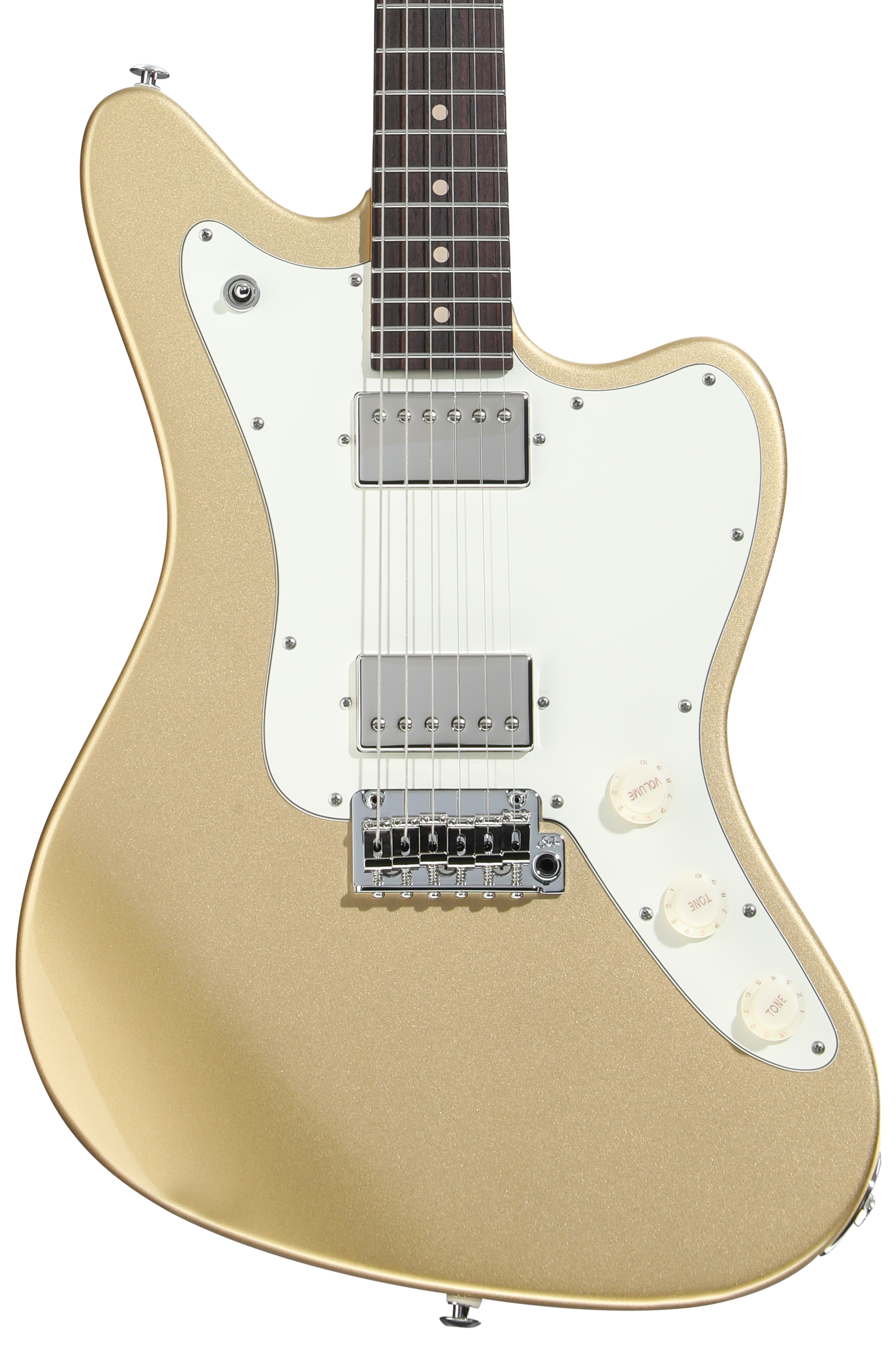 Suhr Classic JM HH Electric Guitar with Tremolo - Gold | Sweetwater