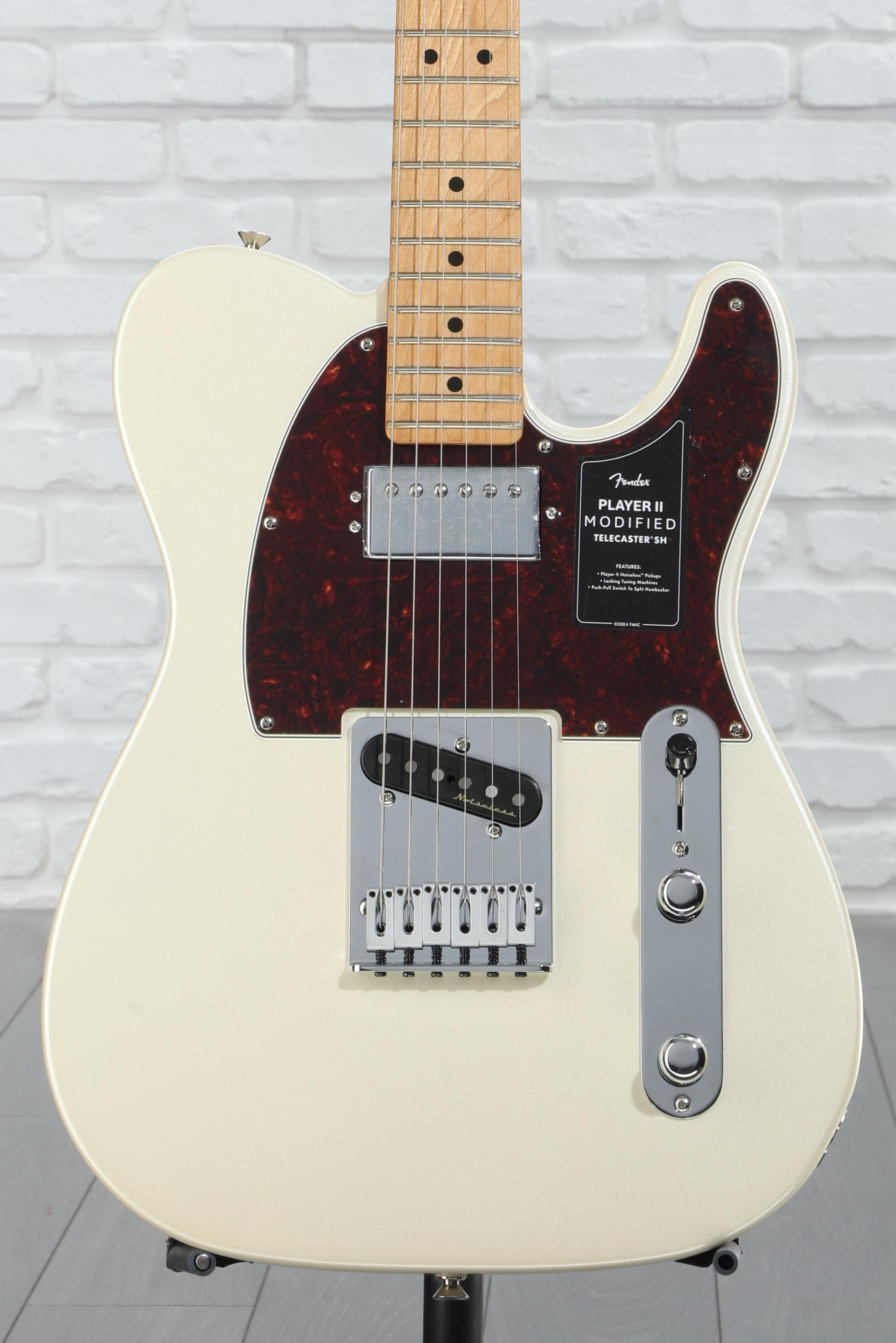 Fender Player II Modified Telecaster SH Electric Guitar - Olympic Pearl ...